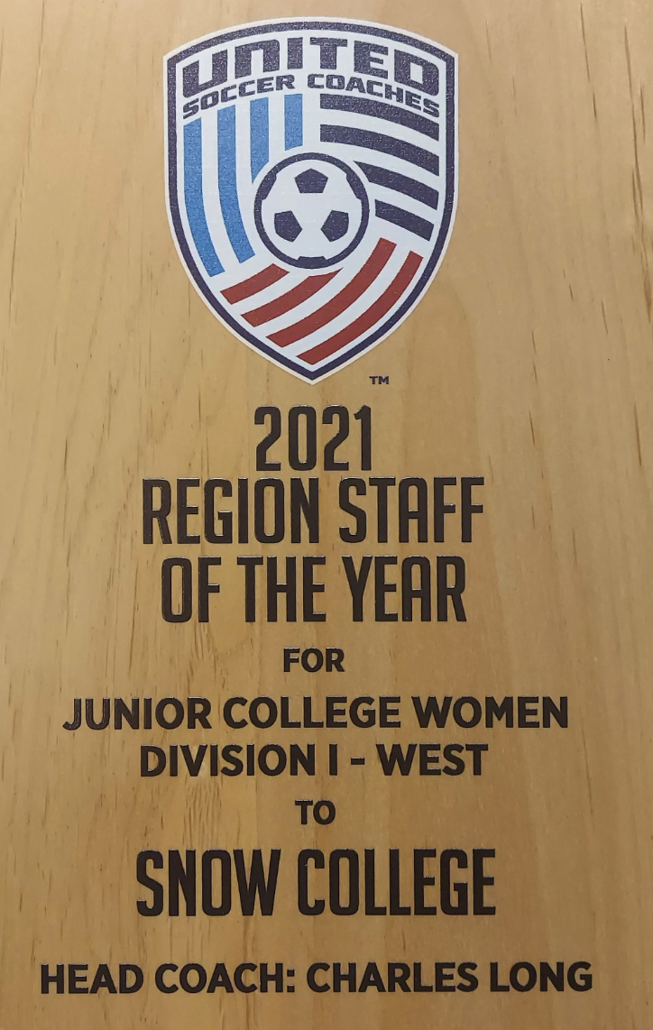 Men's and Women's Soccer Staff Receive "Staff of the Year" - Snow ...