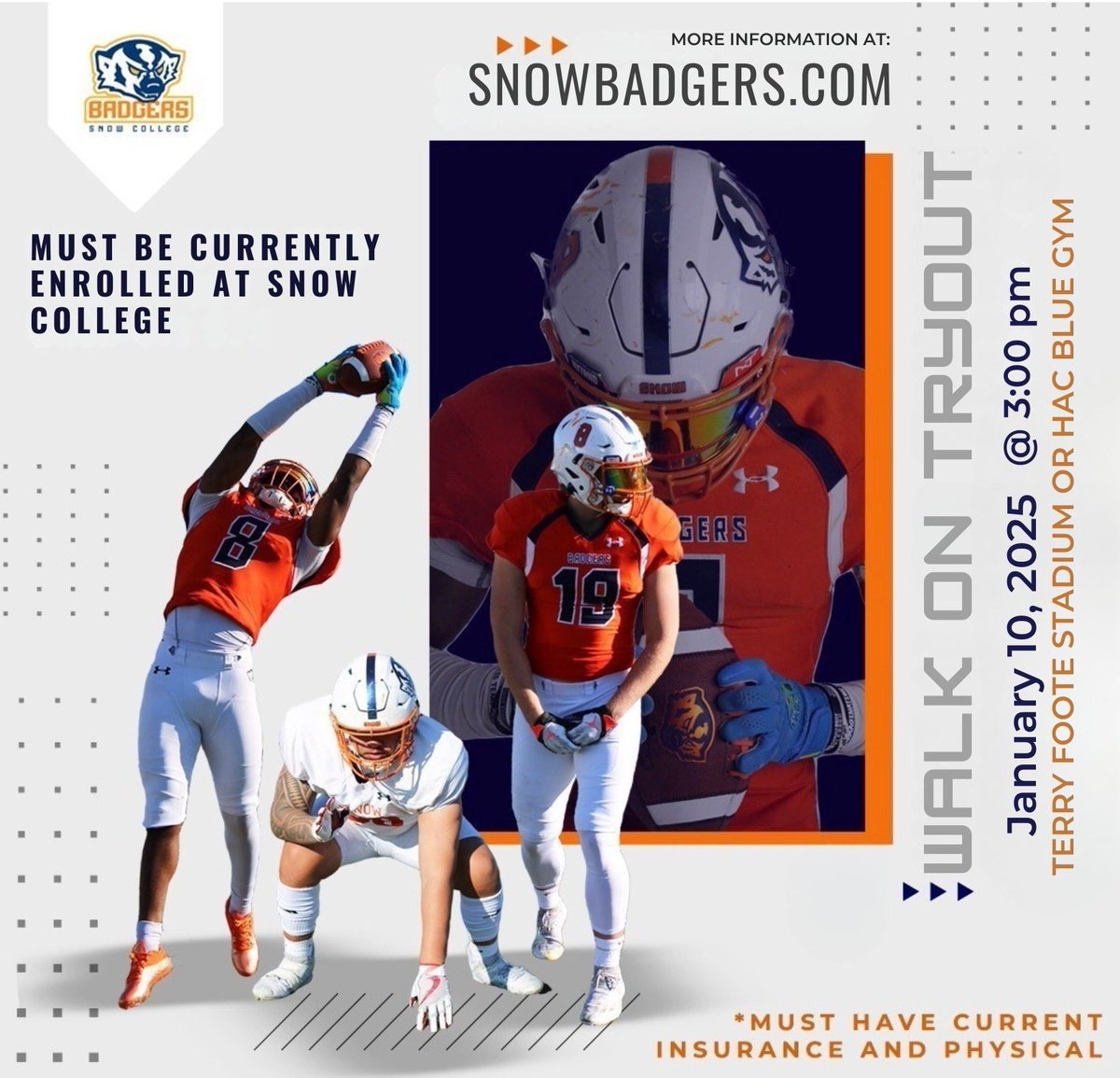 Snow College Football Releases 2025 Schedule - Snow College Athletics