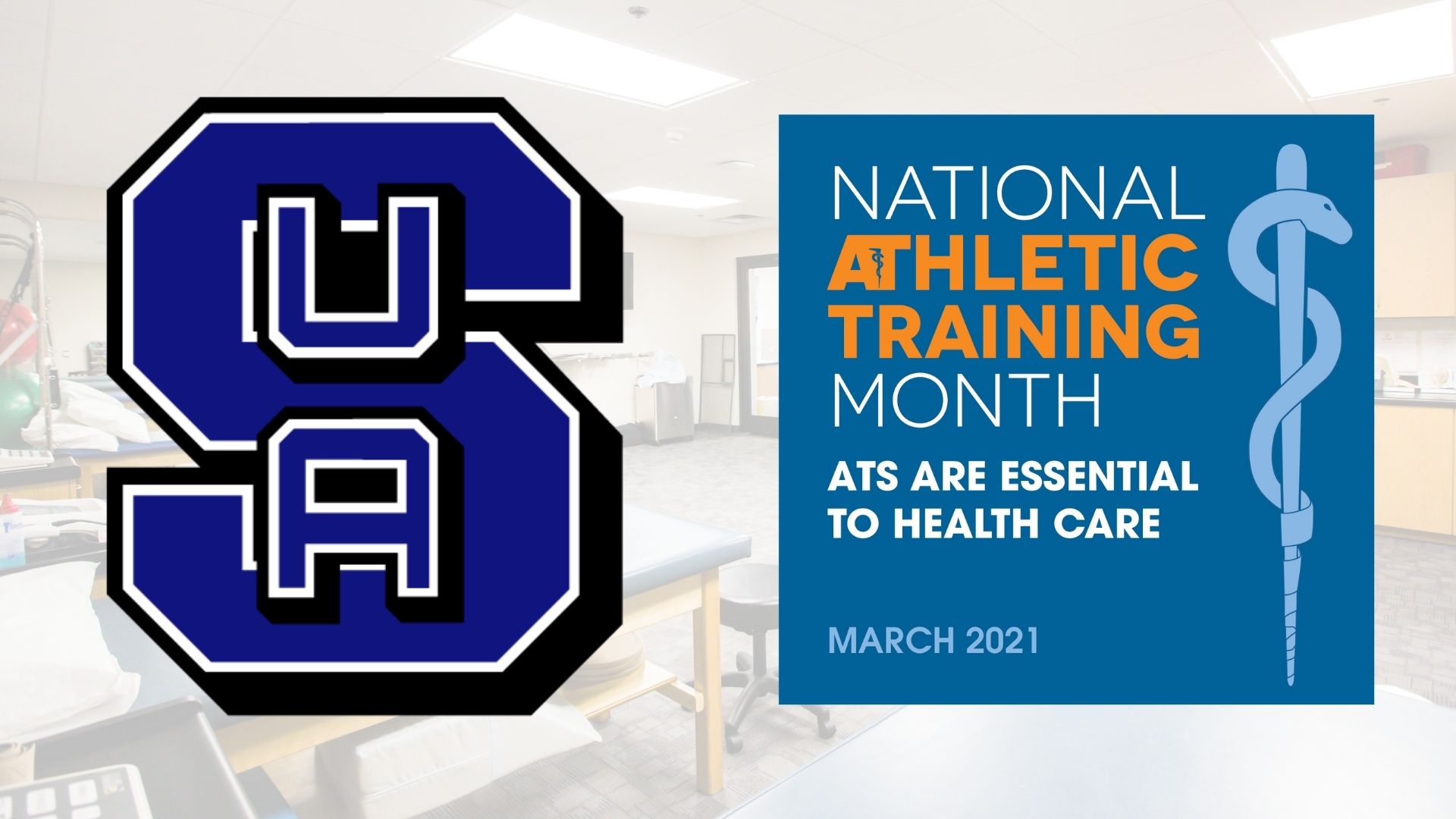 Thank you, Athletic Trainers! March is National Athletic Training Month ...