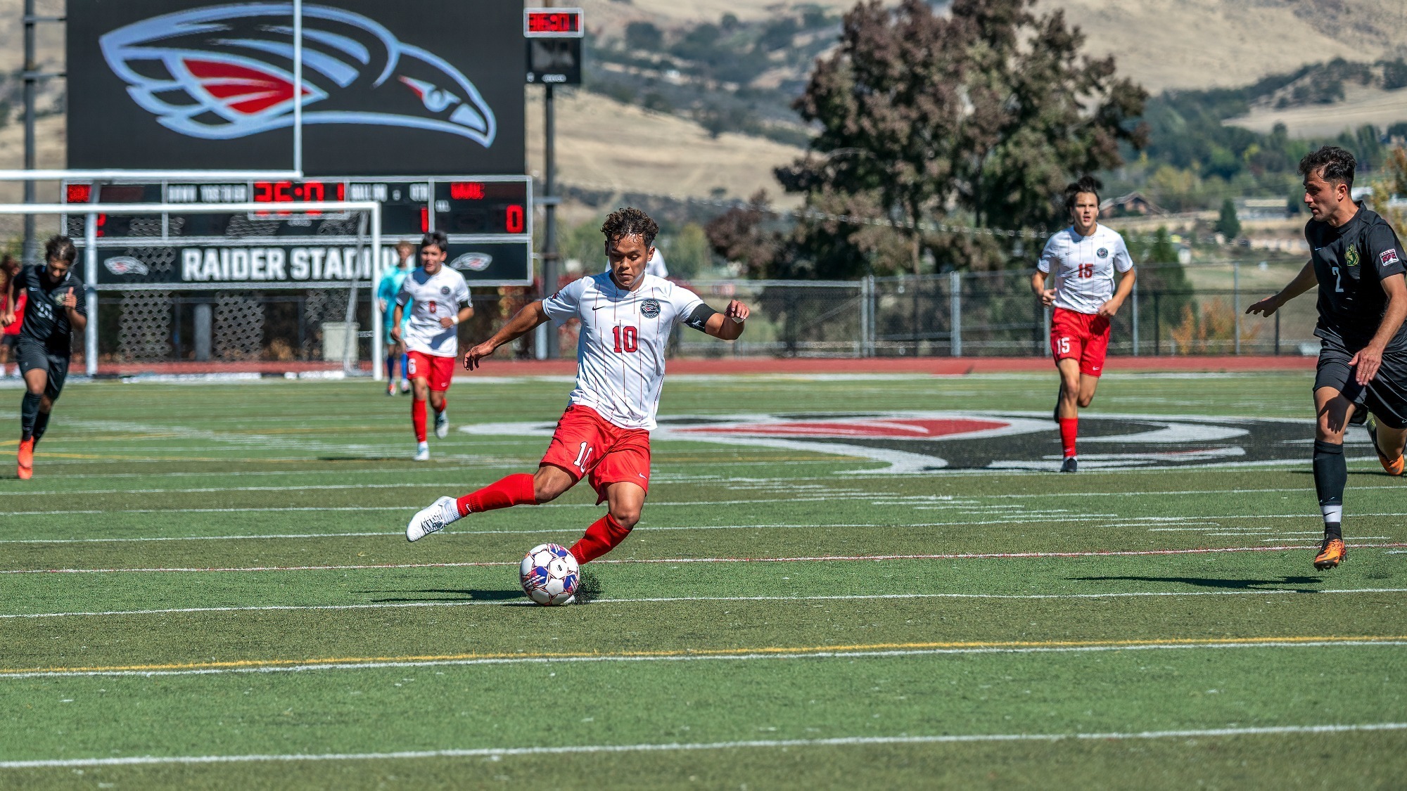 Villegas records hat trick in Raiders' rout of Wolves - Southern Oregon ...