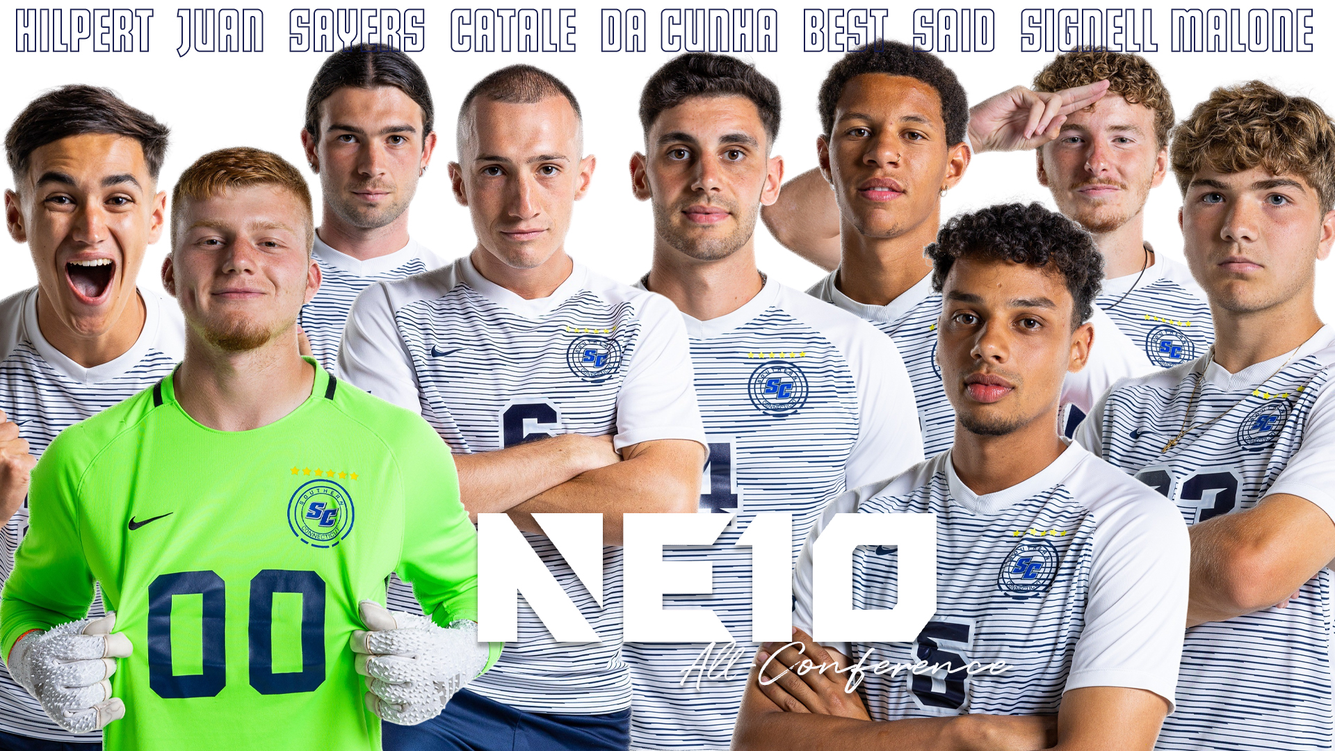 SCSU Men's Soccer Places Nine On NE10 All-Conference Team - Southern ...