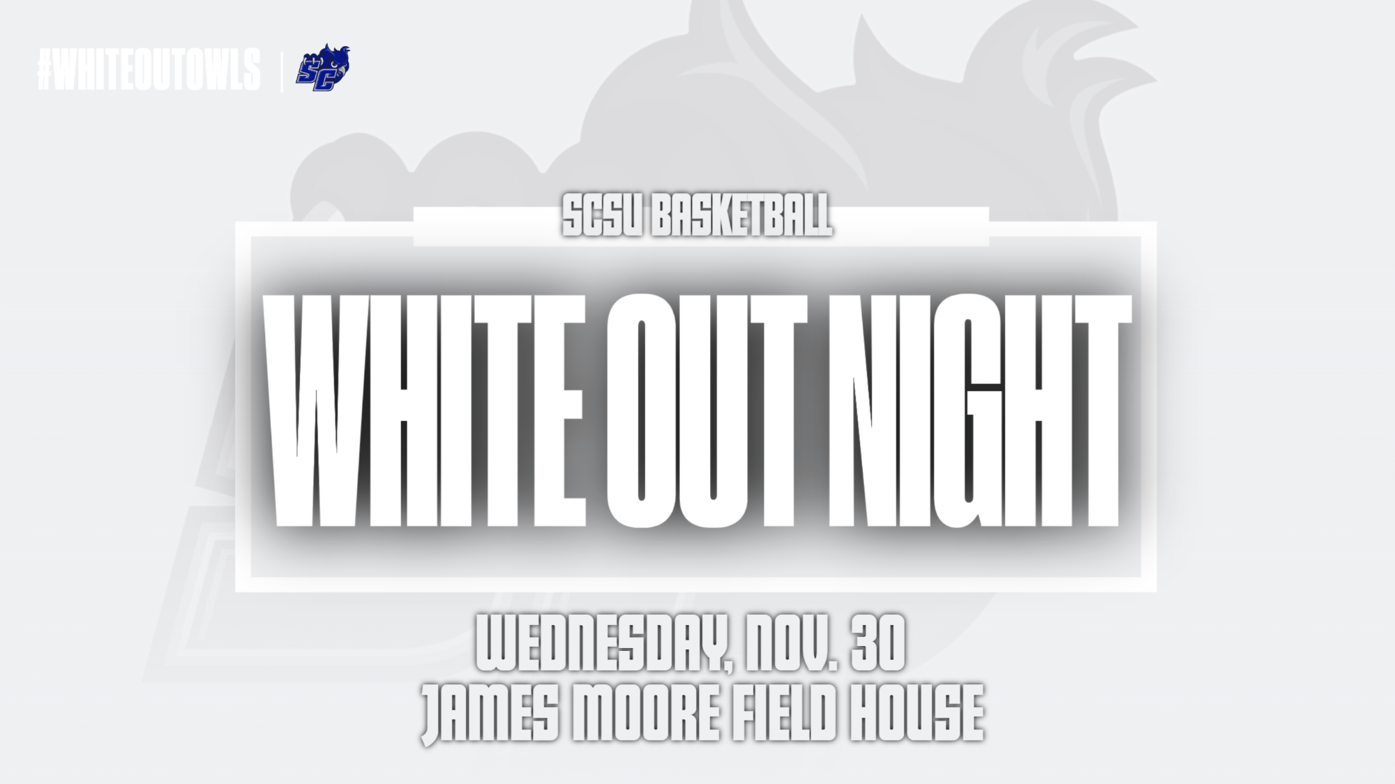 SCSU Blue Crew To Host WHITE OUT NIGHT For Basketball's NE10 ...