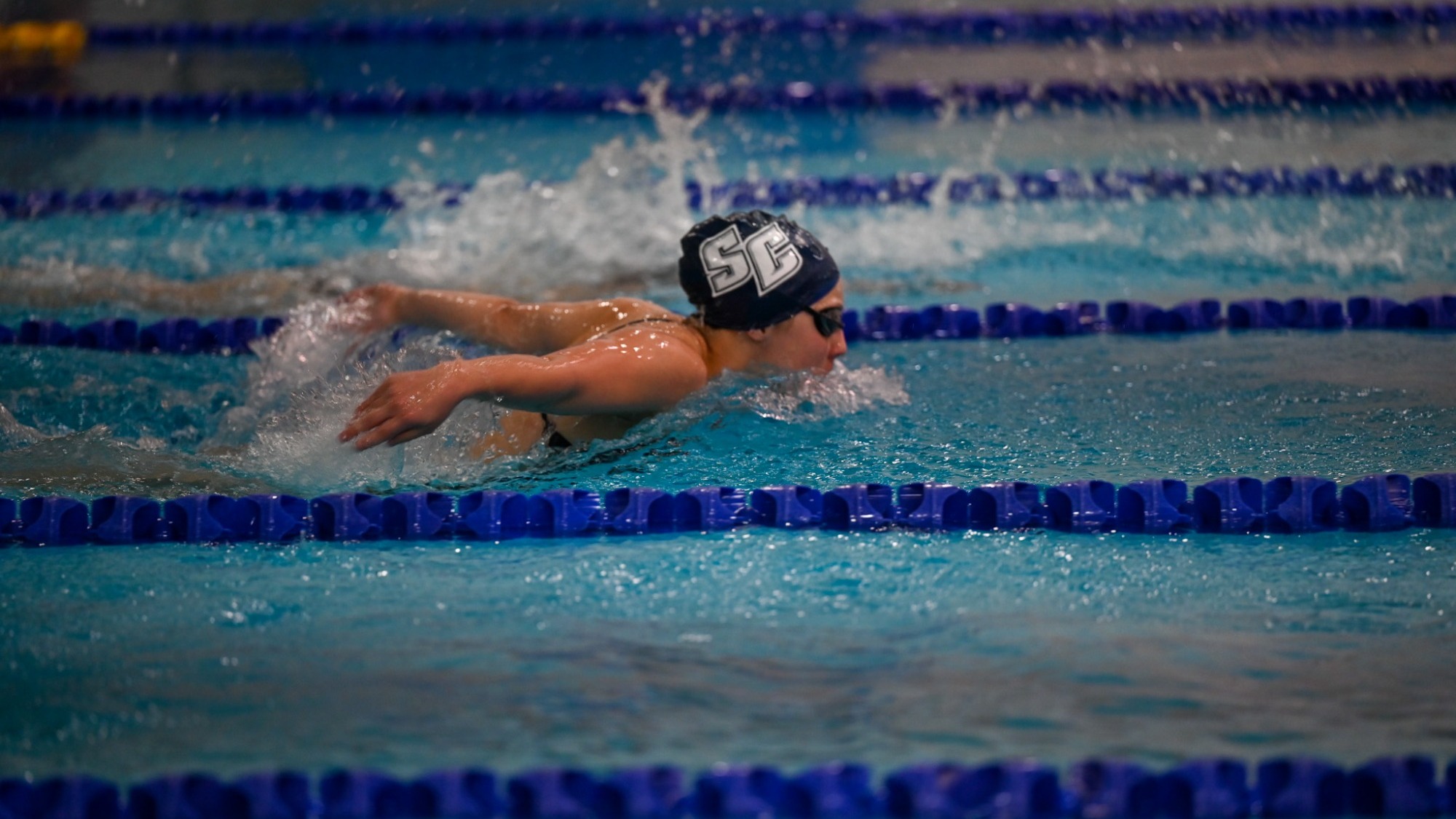 SCSU Women's Swimming And Diving Defeat Pace 117-104 - Southern ...