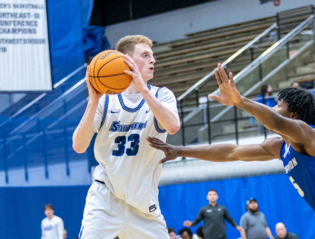 SCSU Men's Basketball Defeats Bentley, 76-66 - Southern Connecticut State University Athletics
