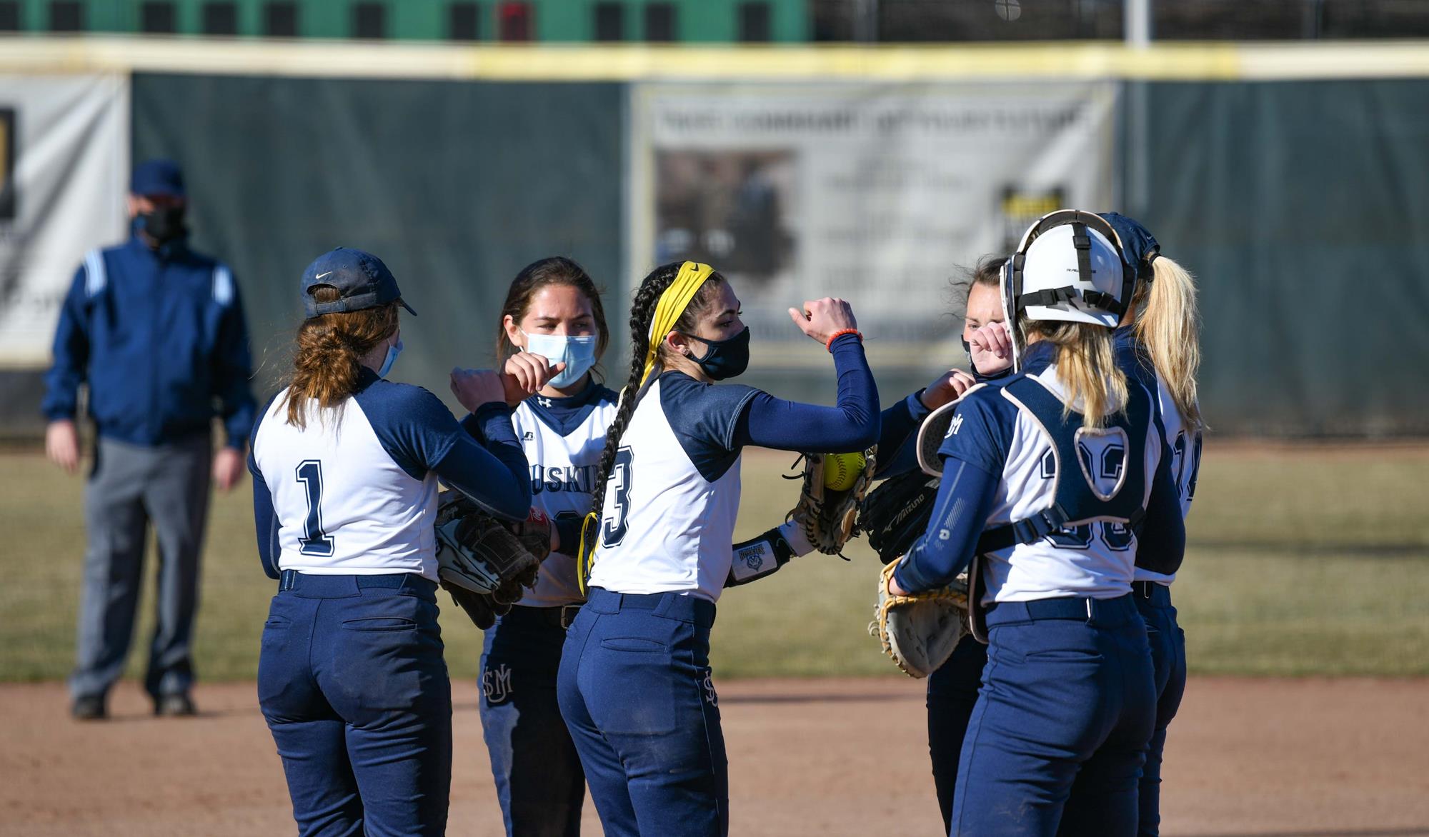 Huskies Roll WestConn for Two Wins: 8-4, 8-0 - University of Southern Maine