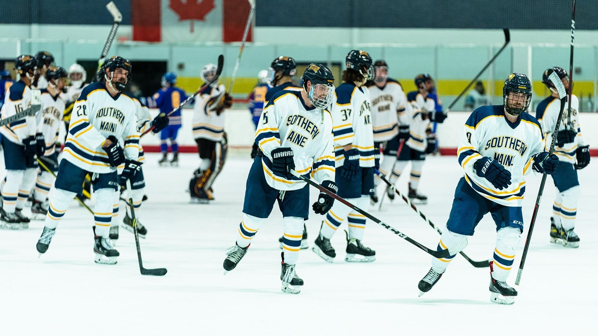 Huskies End 2022 With 7-2 Rout of Anna Maria - University of Southern Maine