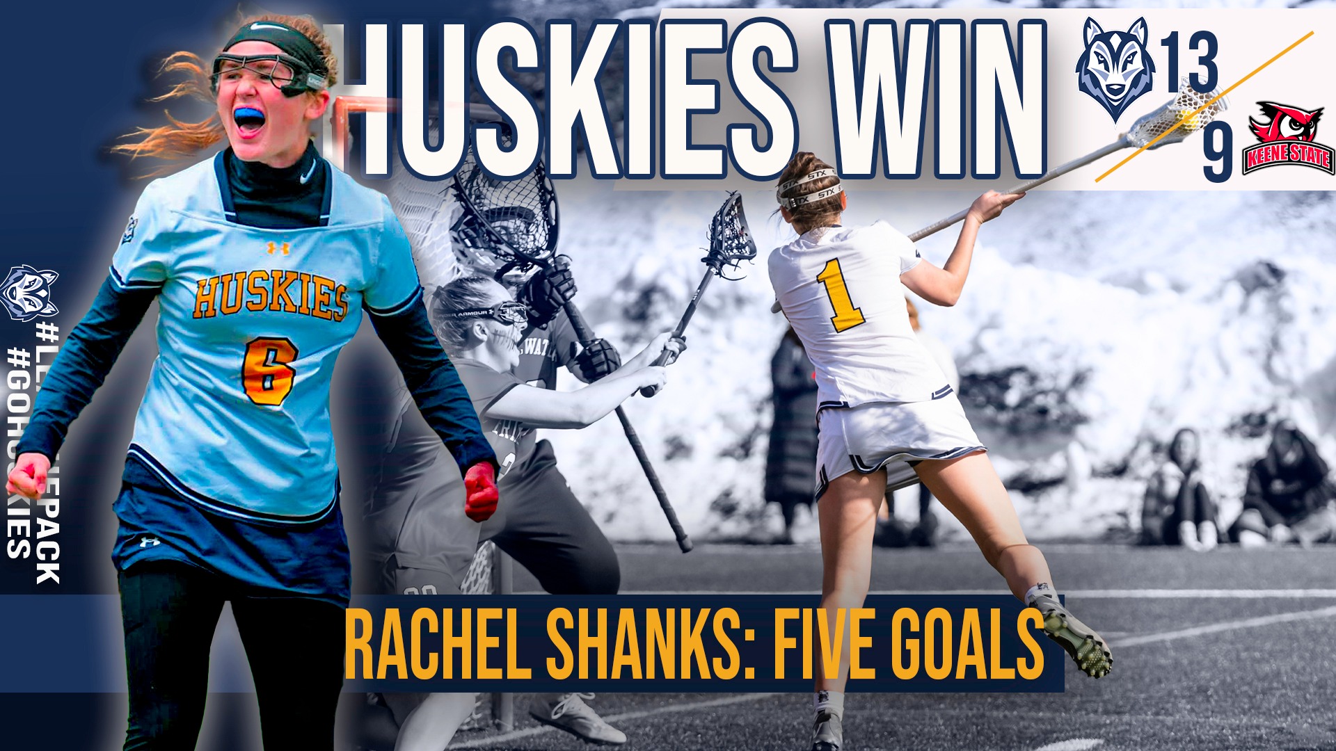 Huskies Roar to Life in 13-9 Comeback Win over Keene State - University ...