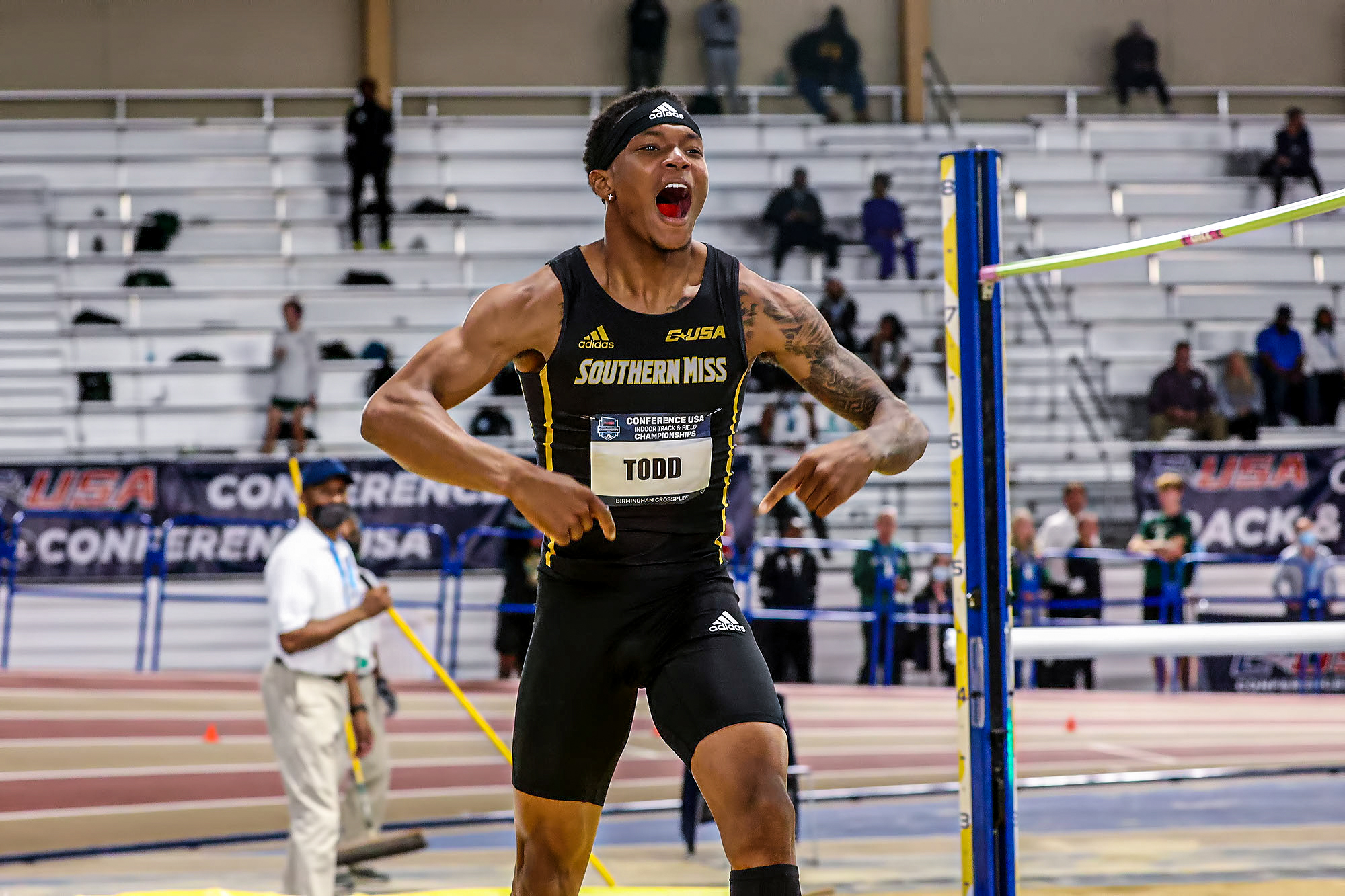 Todd named Male Co-Field Performer of the Meet - Southern Miss