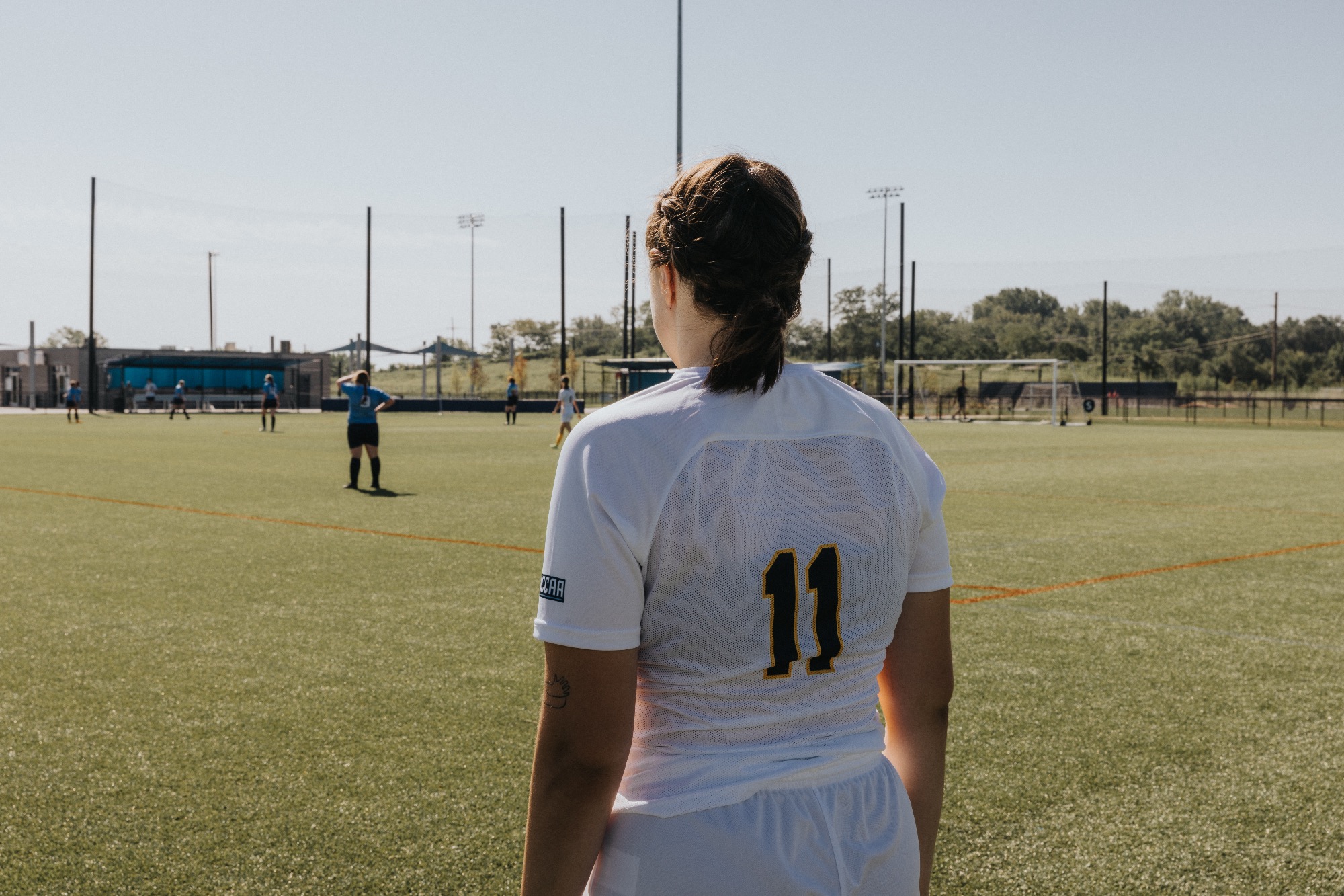Spurgeon Women's Soccer Win 9-1 in First Home Game - Spurgeon College