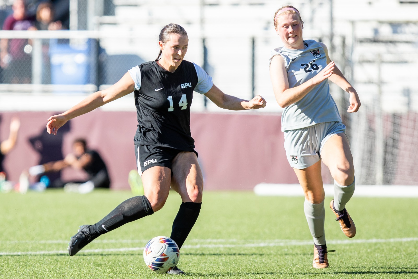 Blakeley's Brace Brings Falcons Back Twice in Tie with Wolves - SPU Athletics