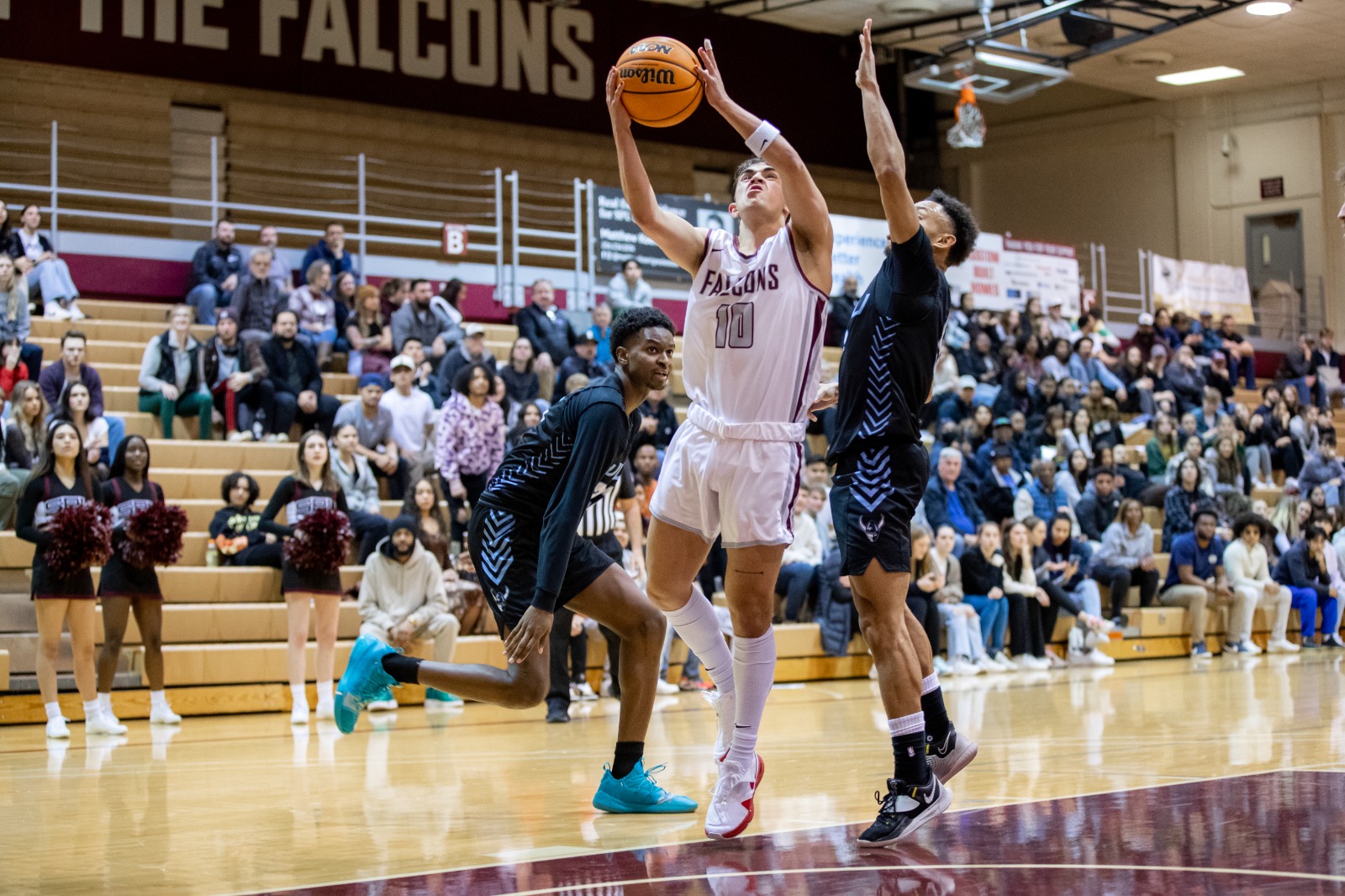 Maui's Moment! Sze's Late Layup Gives Falcons Season-Sweep over Yellowjackets - SPU Athletics