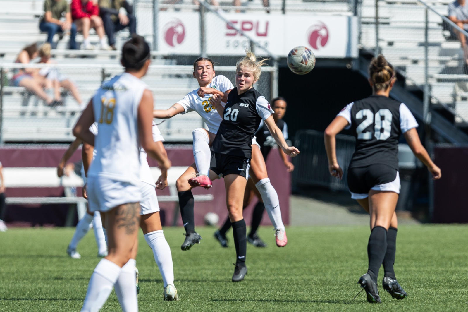 Falcons Stunned by Last-Second Goal from Lumberjacks - SPU Athletics