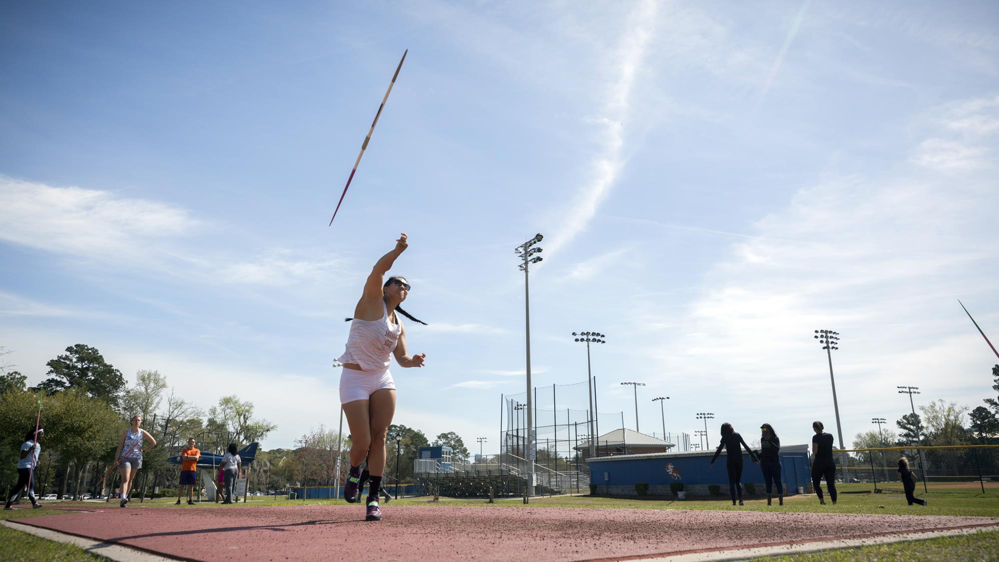 Lodge Places Third In Javelin at MEAC Championships - Savannah State ...