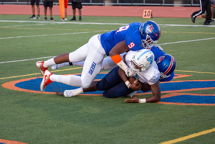 Tigers record second loss of the season, falling 19-24 to Charleston ...