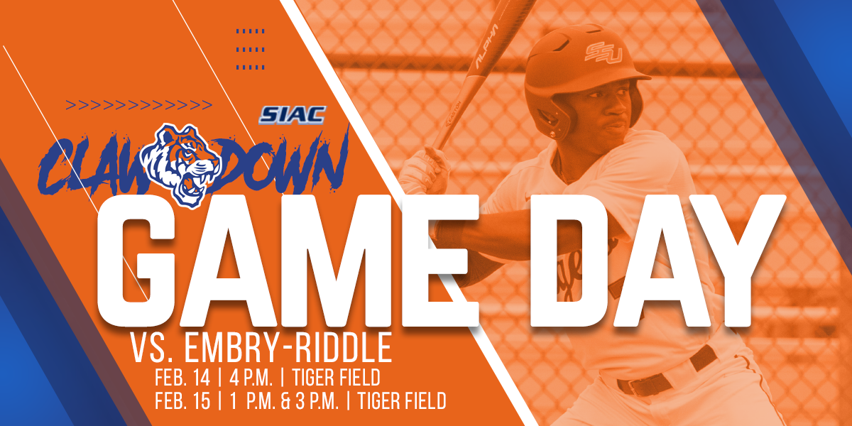 Game Central: Baseball | Tigers vs. Embry-Riddle - Savannah State ...