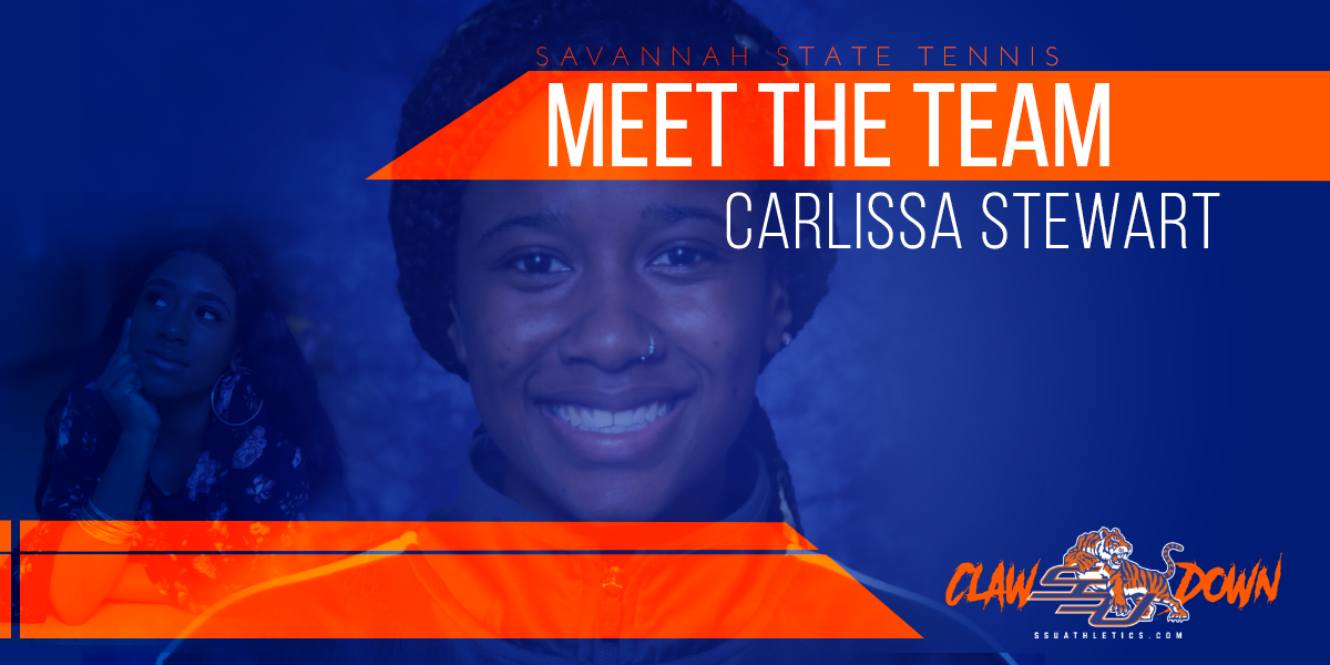 Tiger Den: Meet the Team | Tennis’ Carlissa Stewart - Savannah State ...
