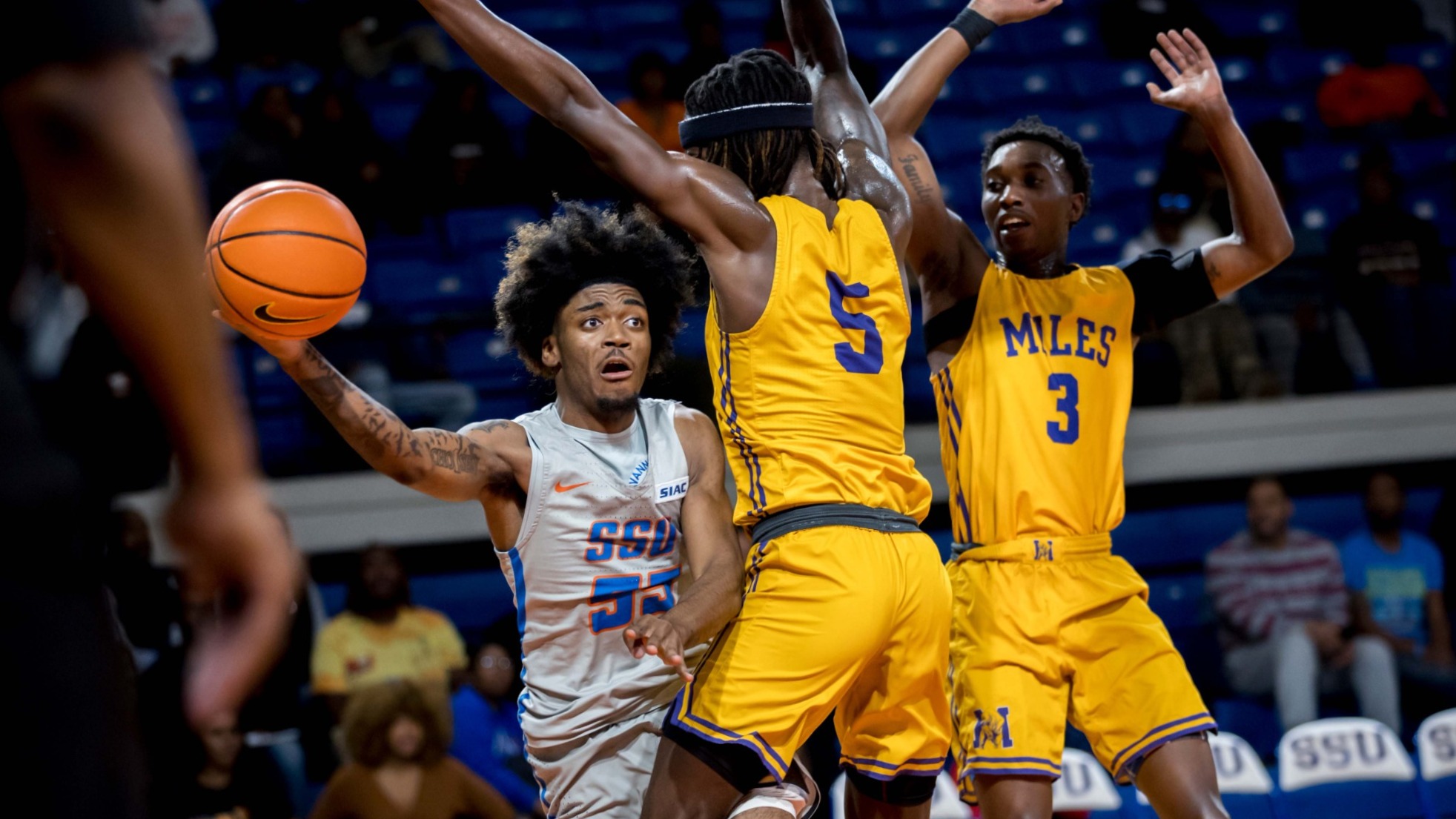 Tigers Mount Thrilling Comeback, Beat Miles In OT - Savannah State ...