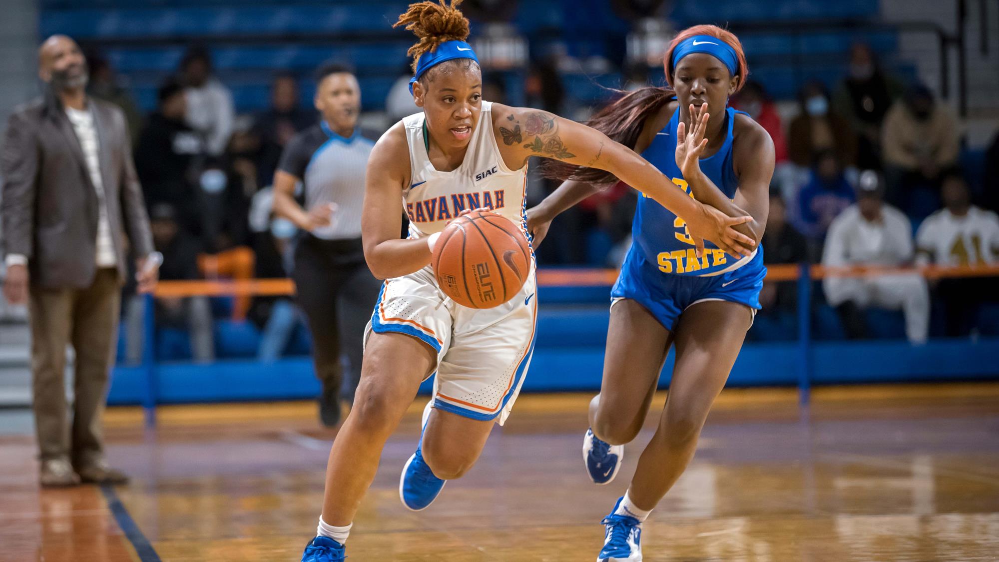 No. 15 Lady Tigers Swoop Past Clark Atlanta - Savannah State University ...