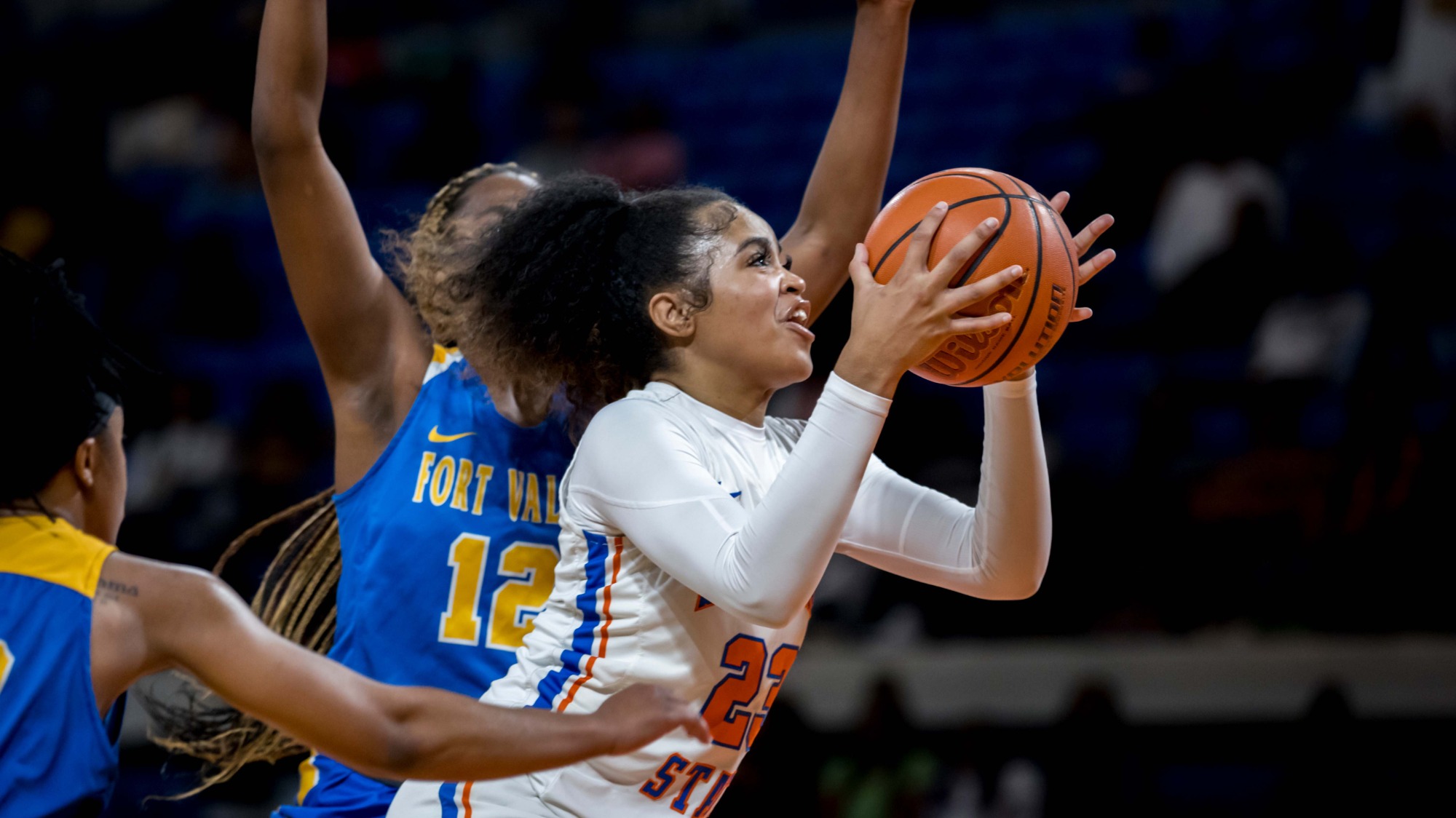 Heard, Hamilton Powers SSU Past Sand Sharks, 81-53 - Savannah State ...