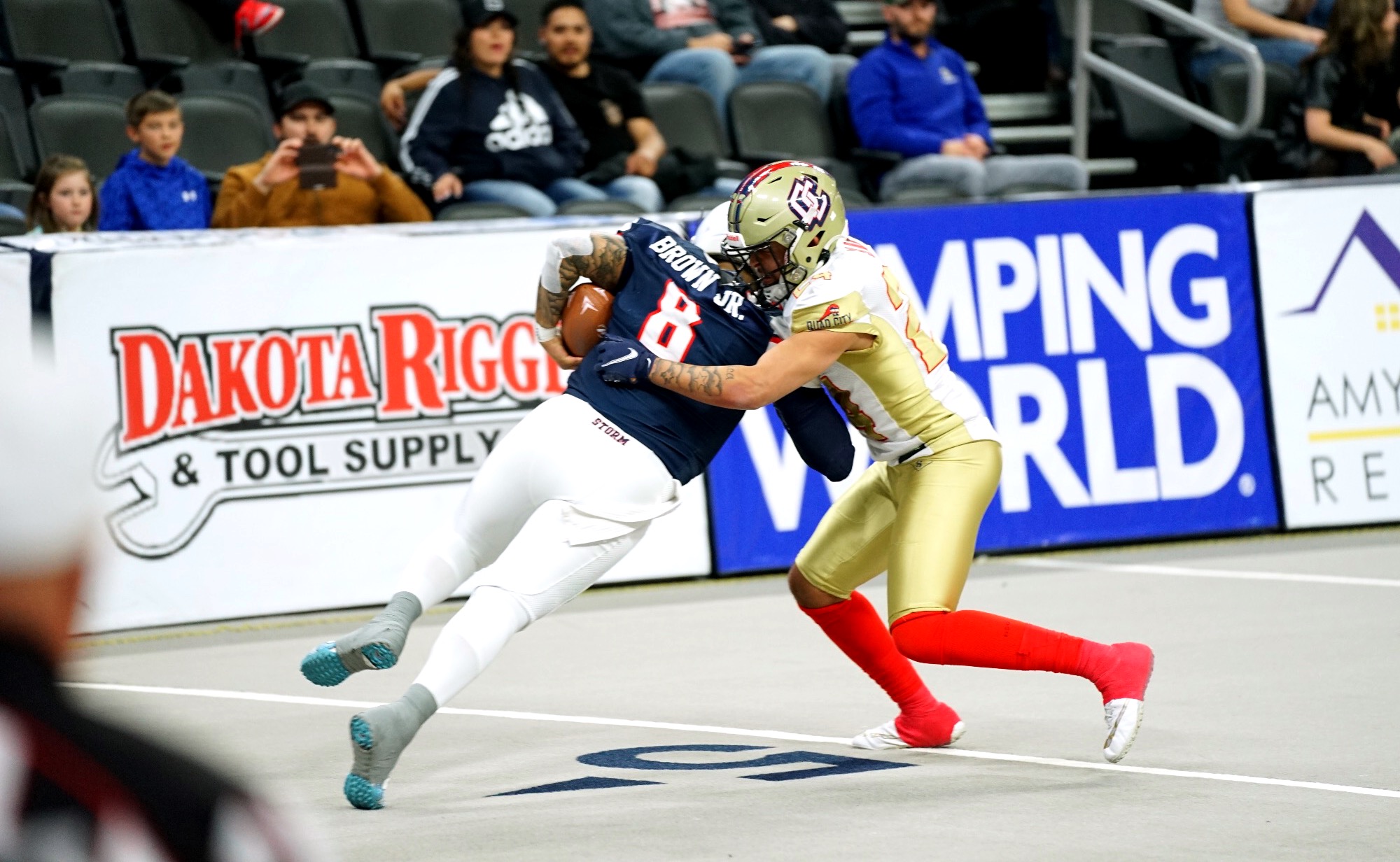 Second Half Surge Snaps Quad City Win Streak - Quad City Steamwheelers