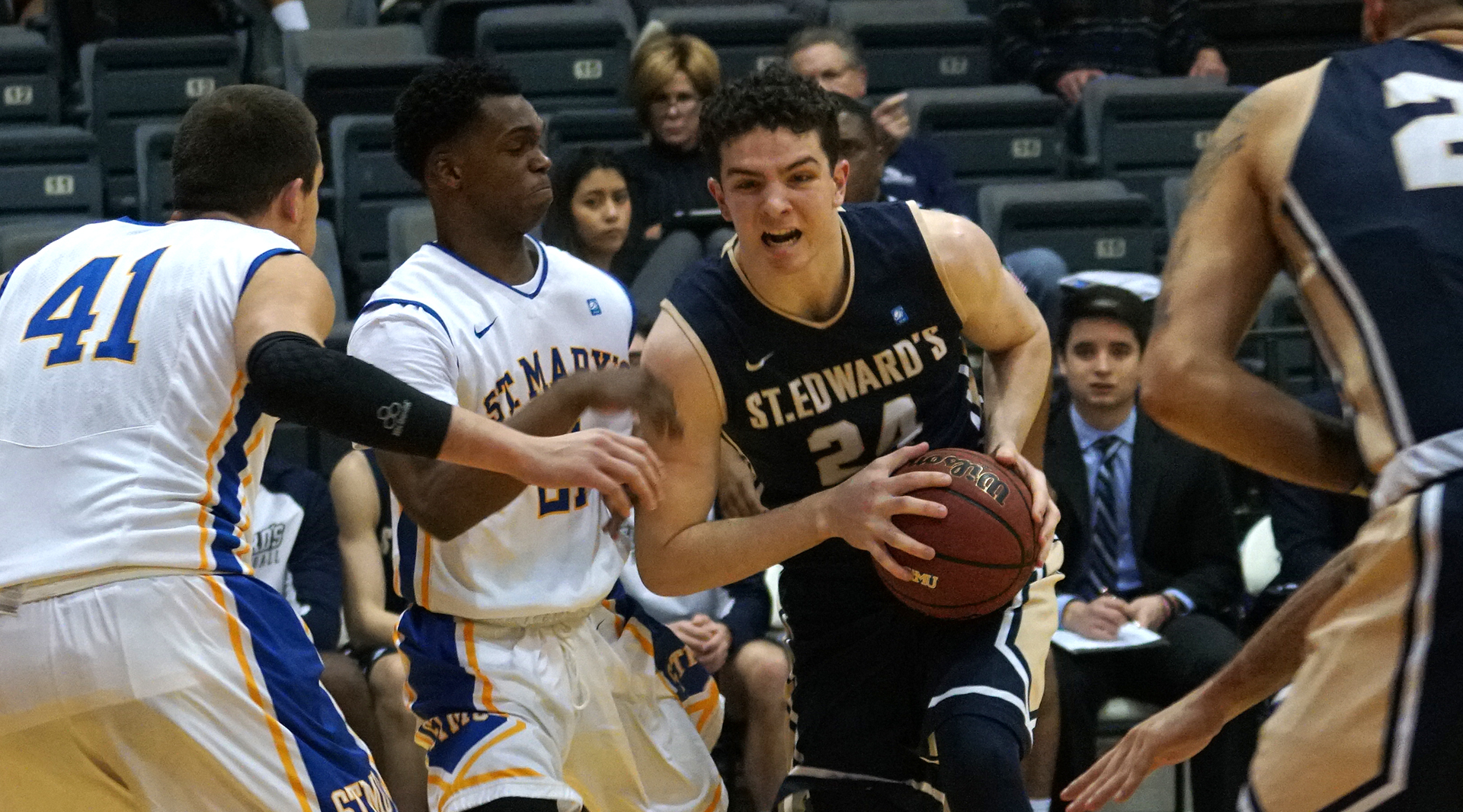 Corey Shervill - Men's Basketball - St. Edward's University Athletics