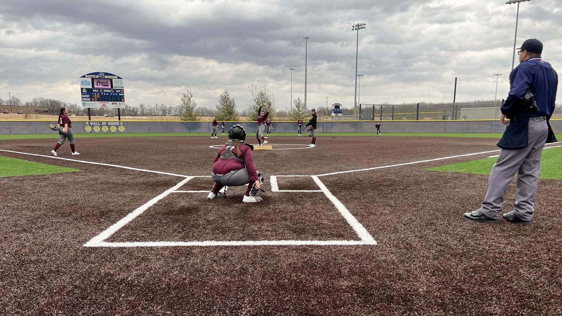 Softball Begins Season Against St. Mary's - Stephens College