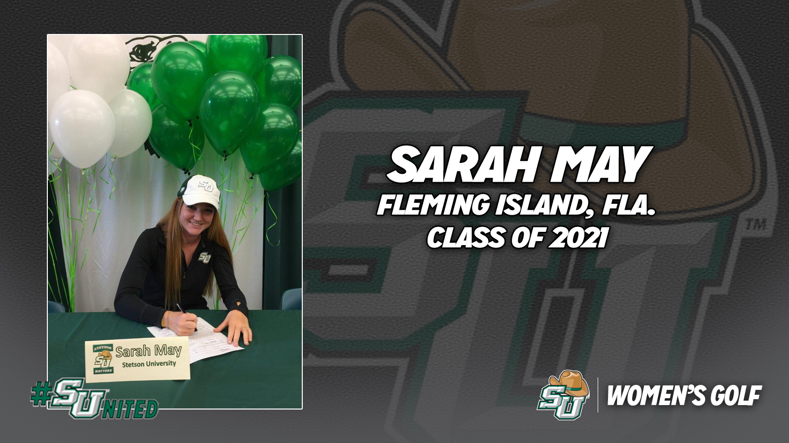 Women's Golf Welcomes Signee Sarah May - Stetson University Athletics