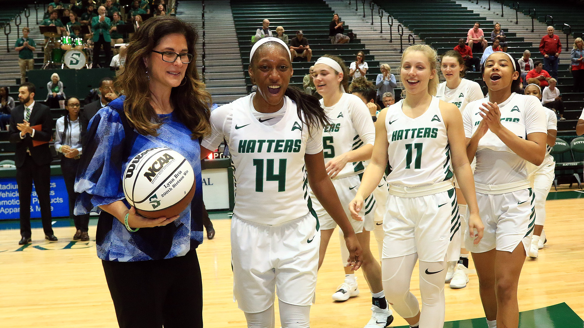 Bria Wins Her 200th as Hatters Down Liberty in ASUN Opener - Stetson ...