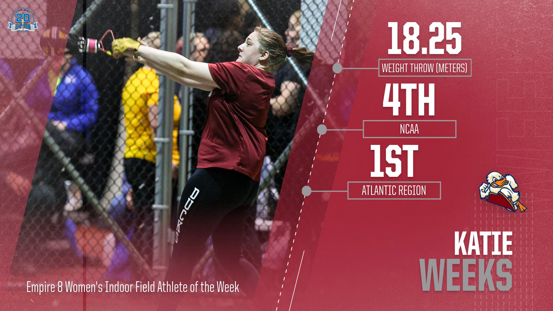 Katie Weeks - 2018-19 - Women's Track & Field - Stevens Institute of ...