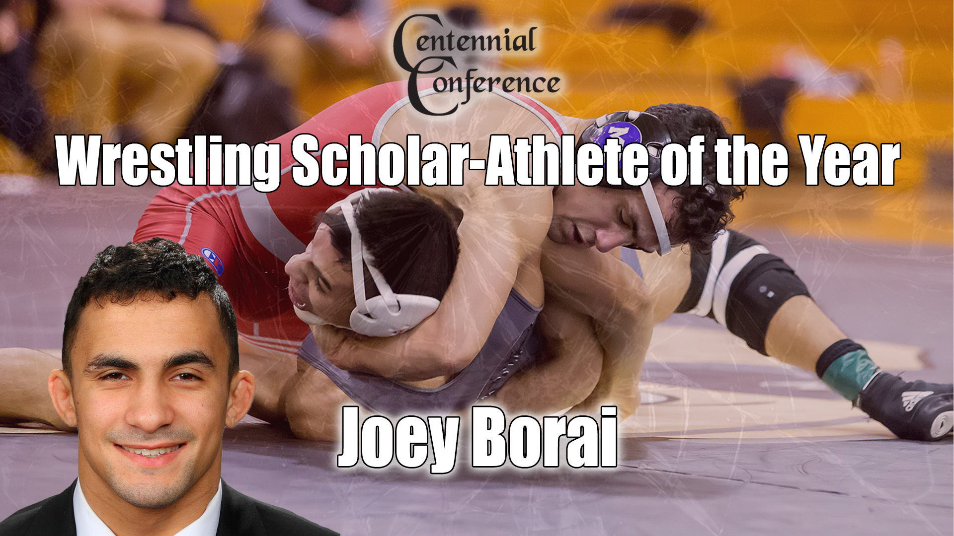 Borai Repeats As Centennial Conference Wrestling Scholar-Athlete of the ...