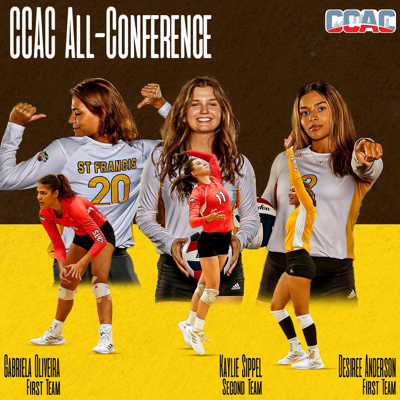 Anderson, Oliveira, Sippel Collect All-Conference Awards - University ...