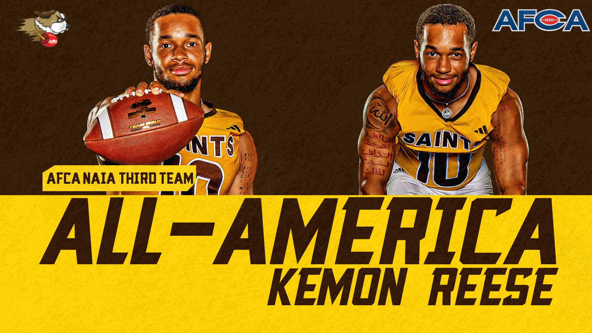 Reese Named To AFCA NAIA All-America Third Team - University of St ...