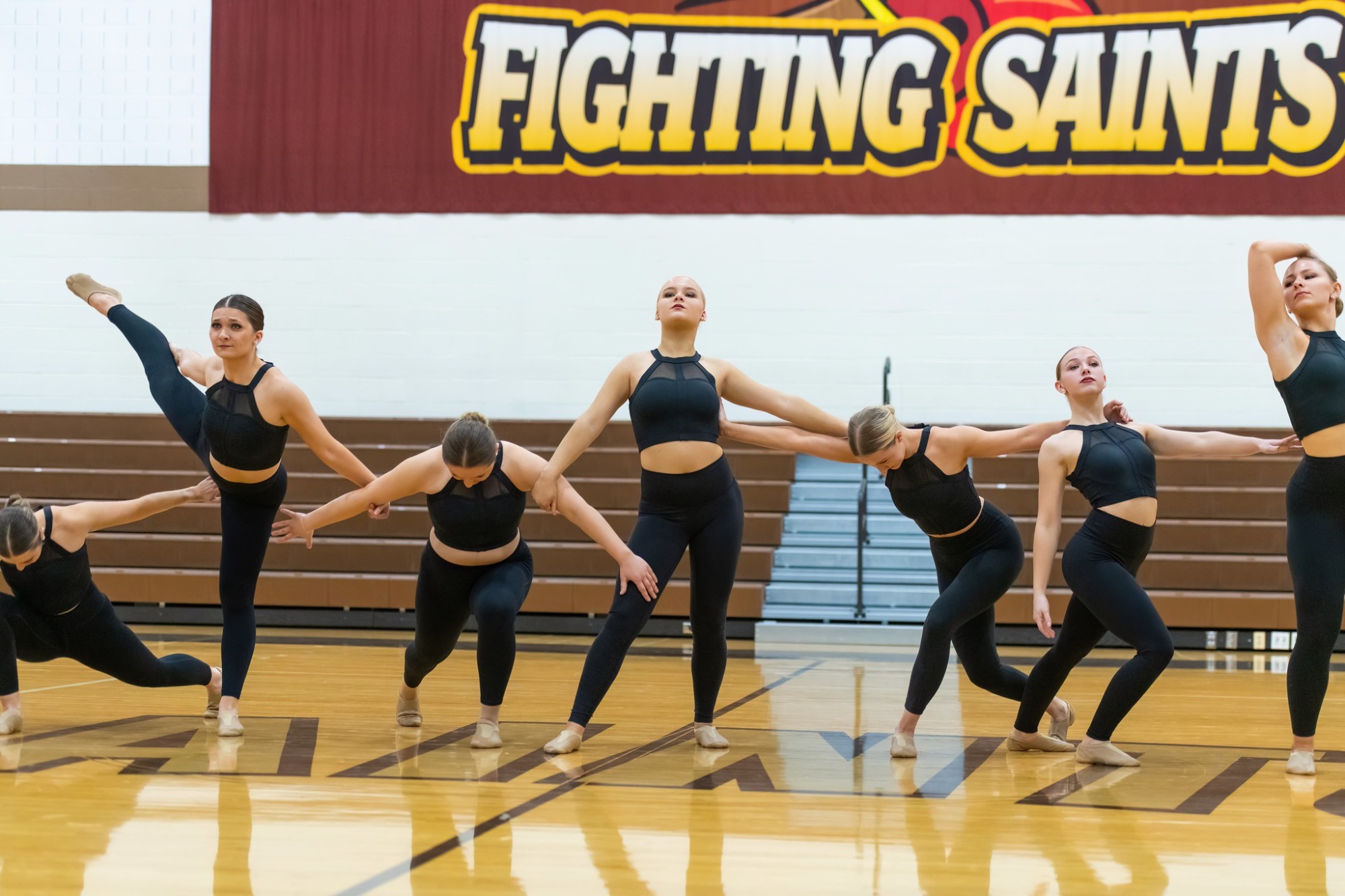 Dance Saints Compete Twice At Bethel Thresher Invitational - University ...