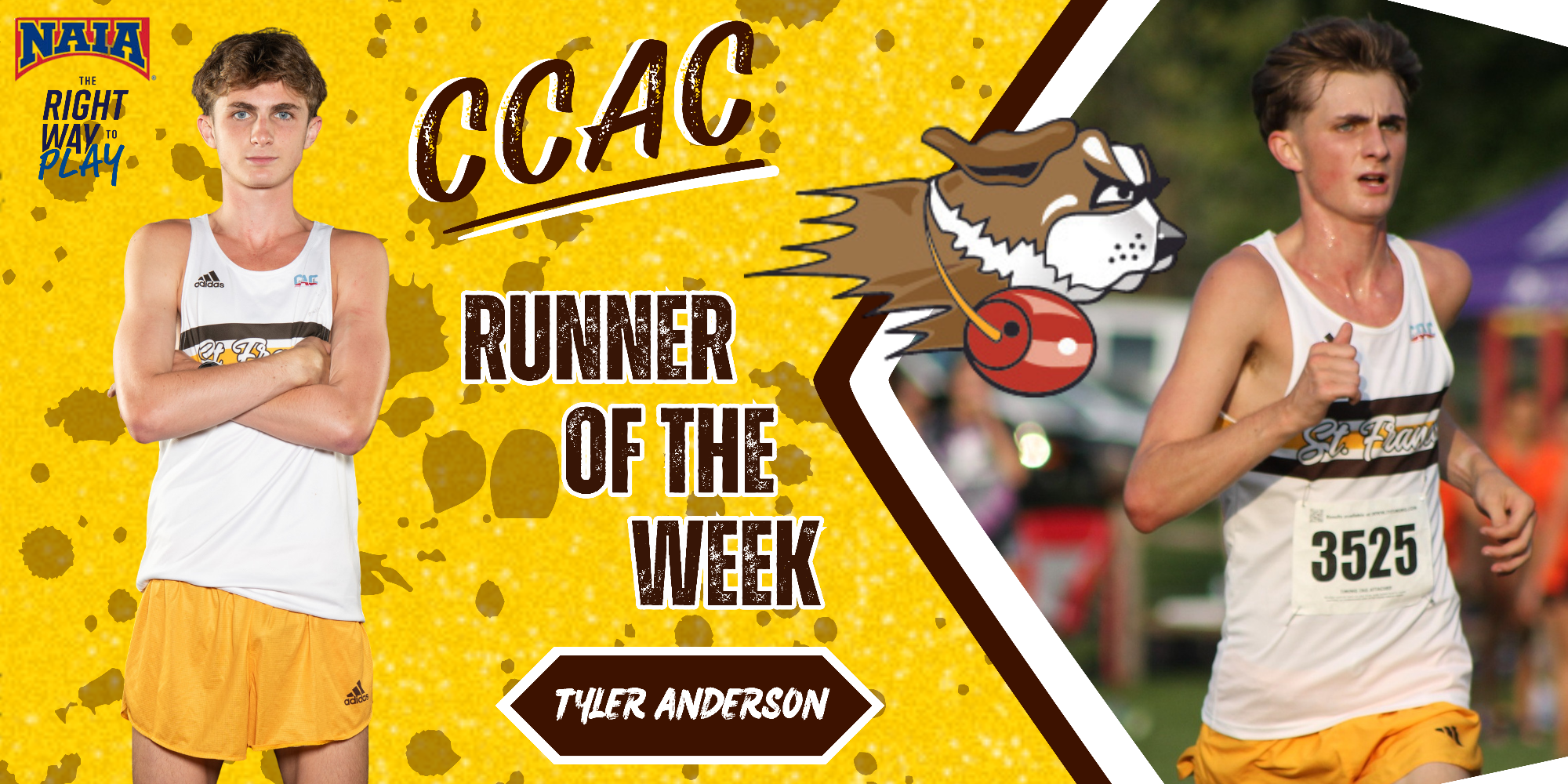 Anderson Repeats As Men's Cross Country Runner of the Week - University ...