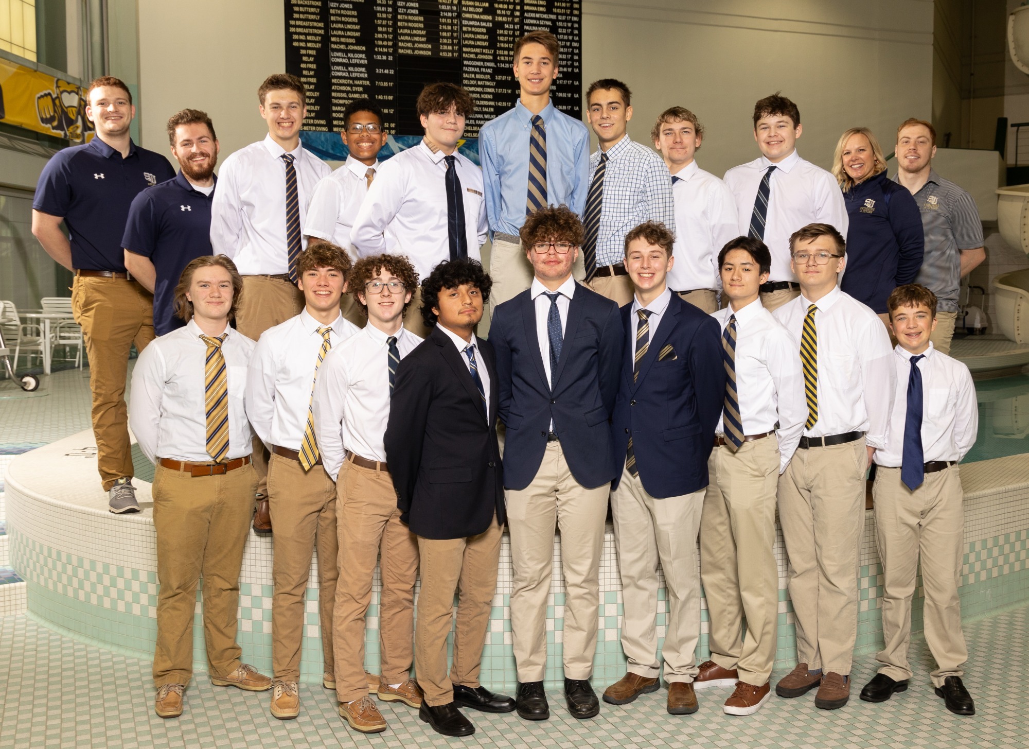 Edward Nyman '25 places fourth at DI Diving State Championship! - St ...