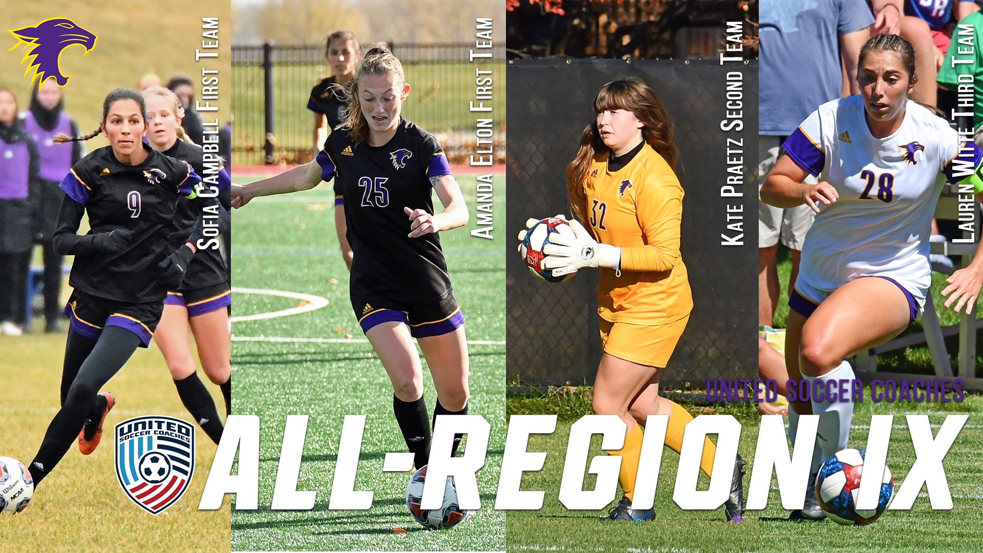 Soccer lands four on USC All-Region Team - St. Catherine University ...