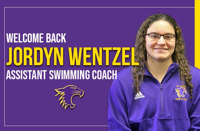 Jordyn Wentzel returns as assistant swimming and diving coach - St ...