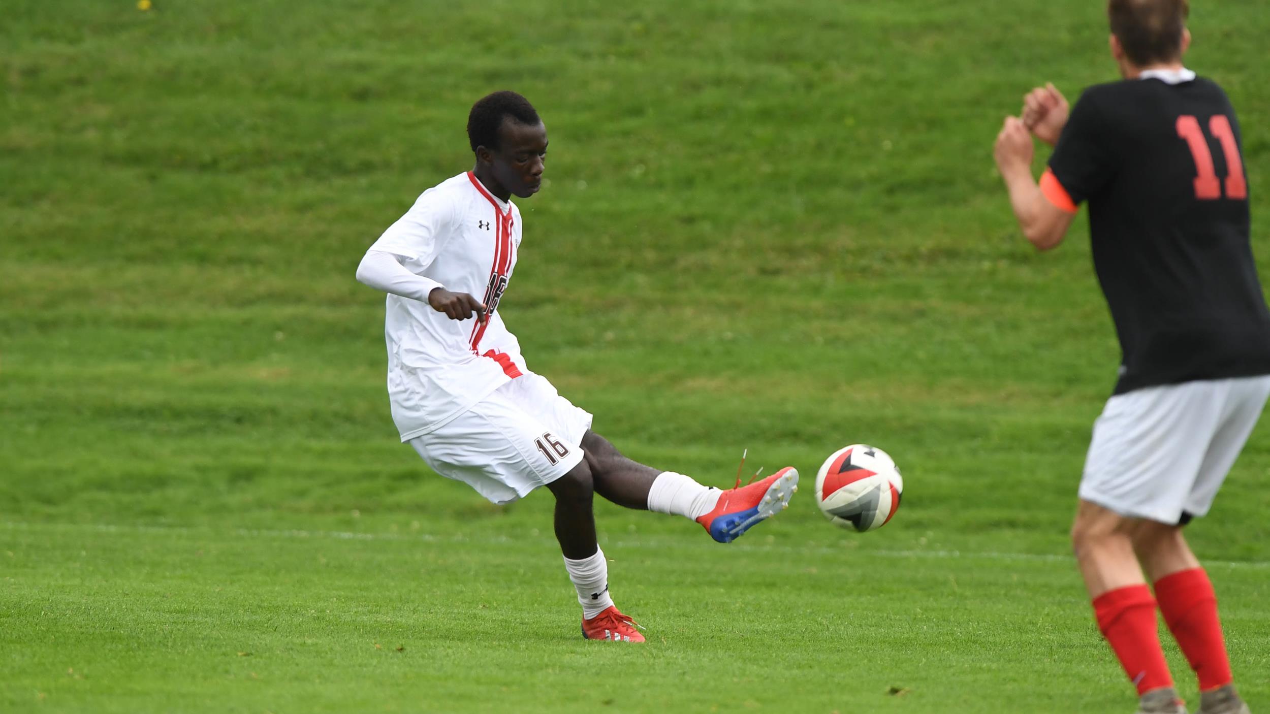Sibanda Scores, Saints Edged by Brewers, 2-1 - St. Lawrence University ...