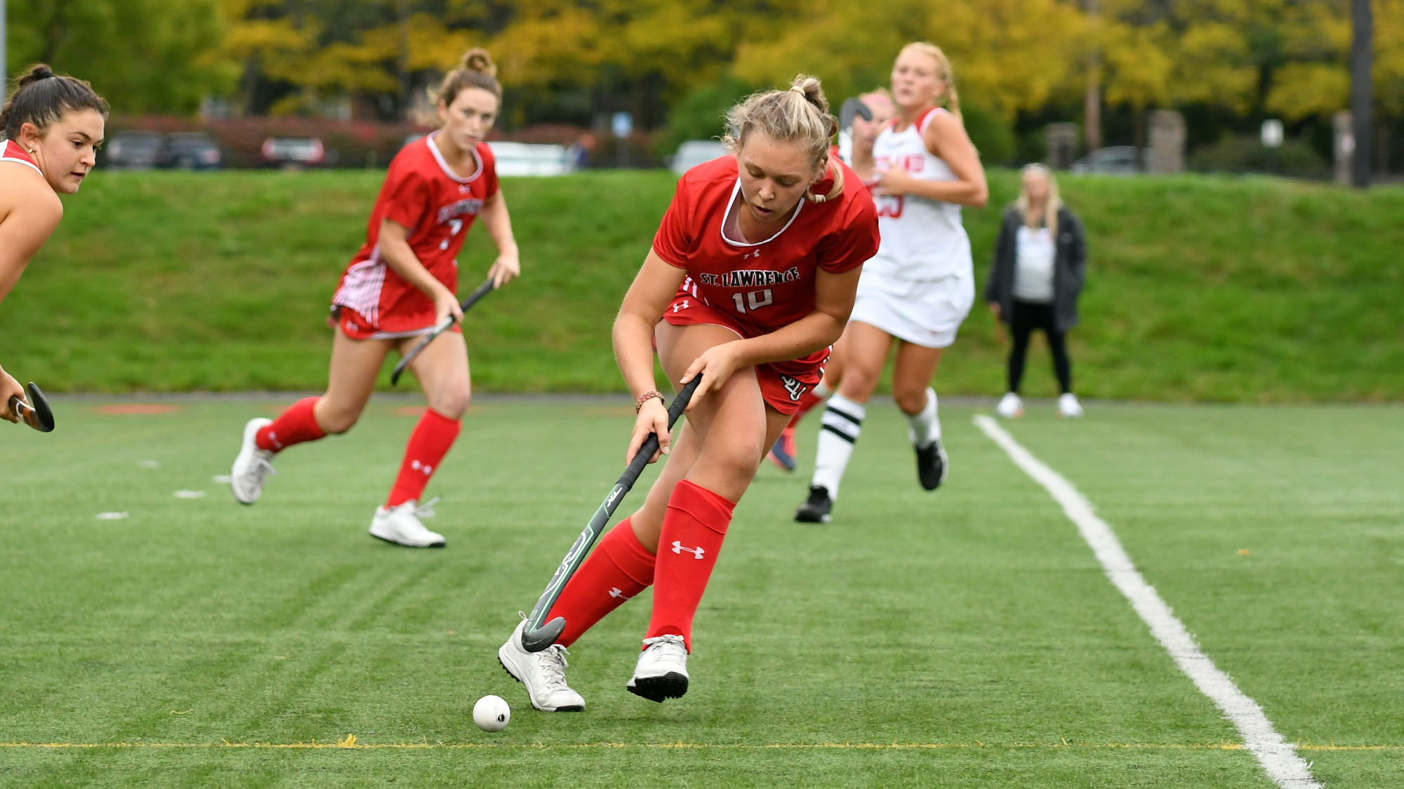 Barnes' Brace and Assist Leads Saints Over Mustangs - St. Lawrence ...