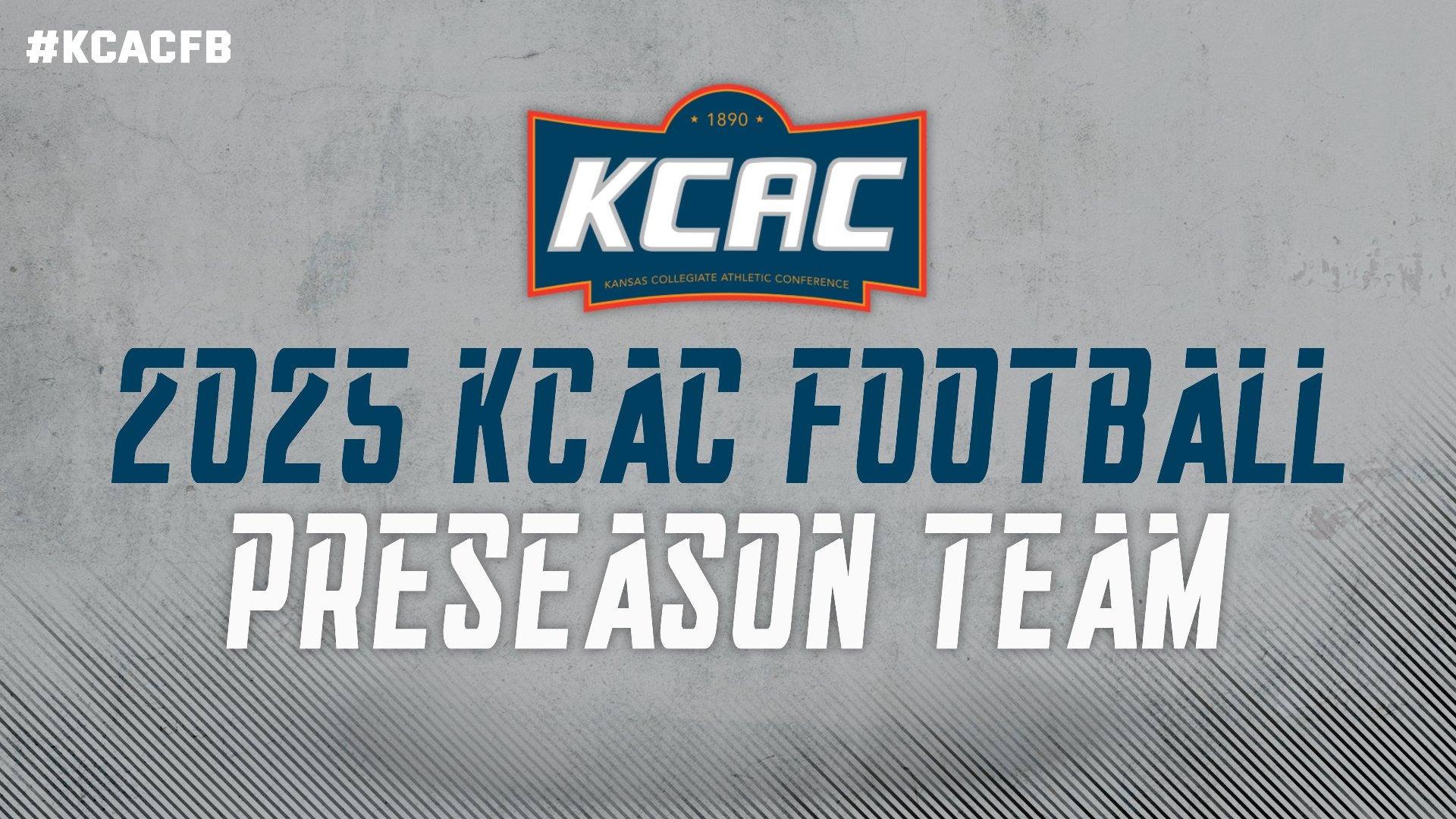 KCAC Football Divisions Announced for 2025 Season - University of Saint ...