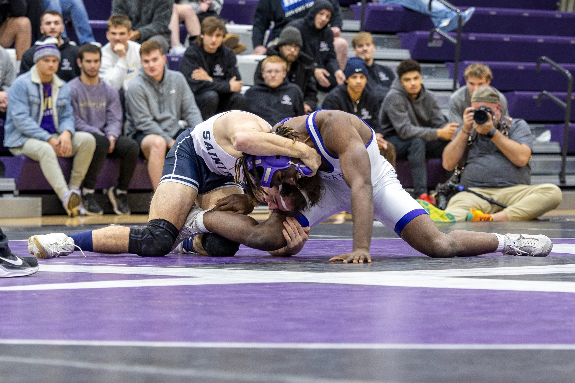 USM Wrestling Dominates Valley Duals 4-0 - University of Saint Mary