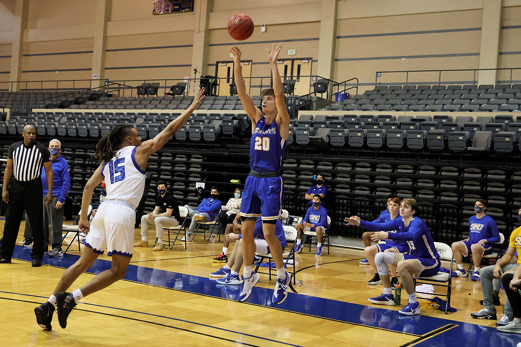 Parker Gettys - Men's Basketball - St. Mary's University Athletics