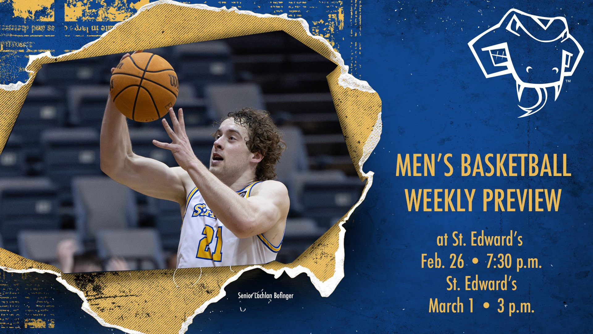 Bofinger and Claxton Named First-Team All-Conference - St. Mary's ...