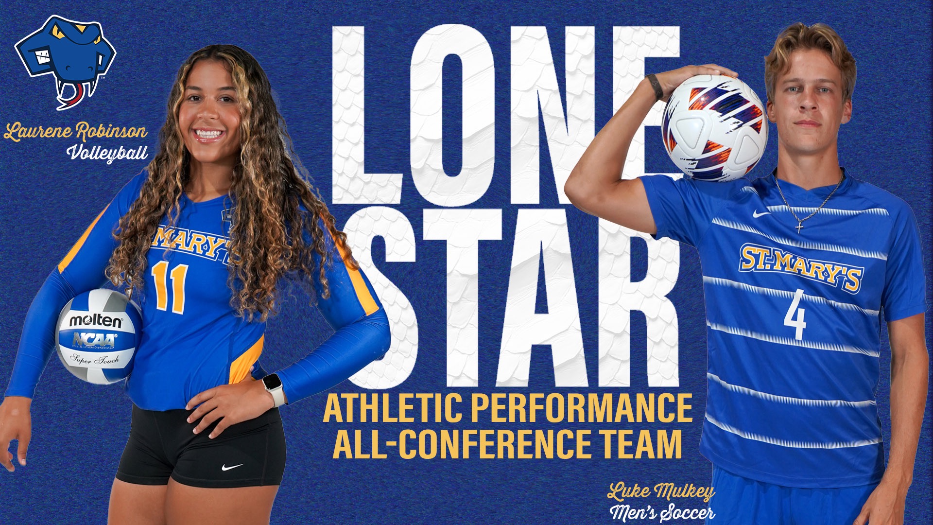 Kilbride and Parrish Named LSC Scholar Athletes - St. Mary's University ...