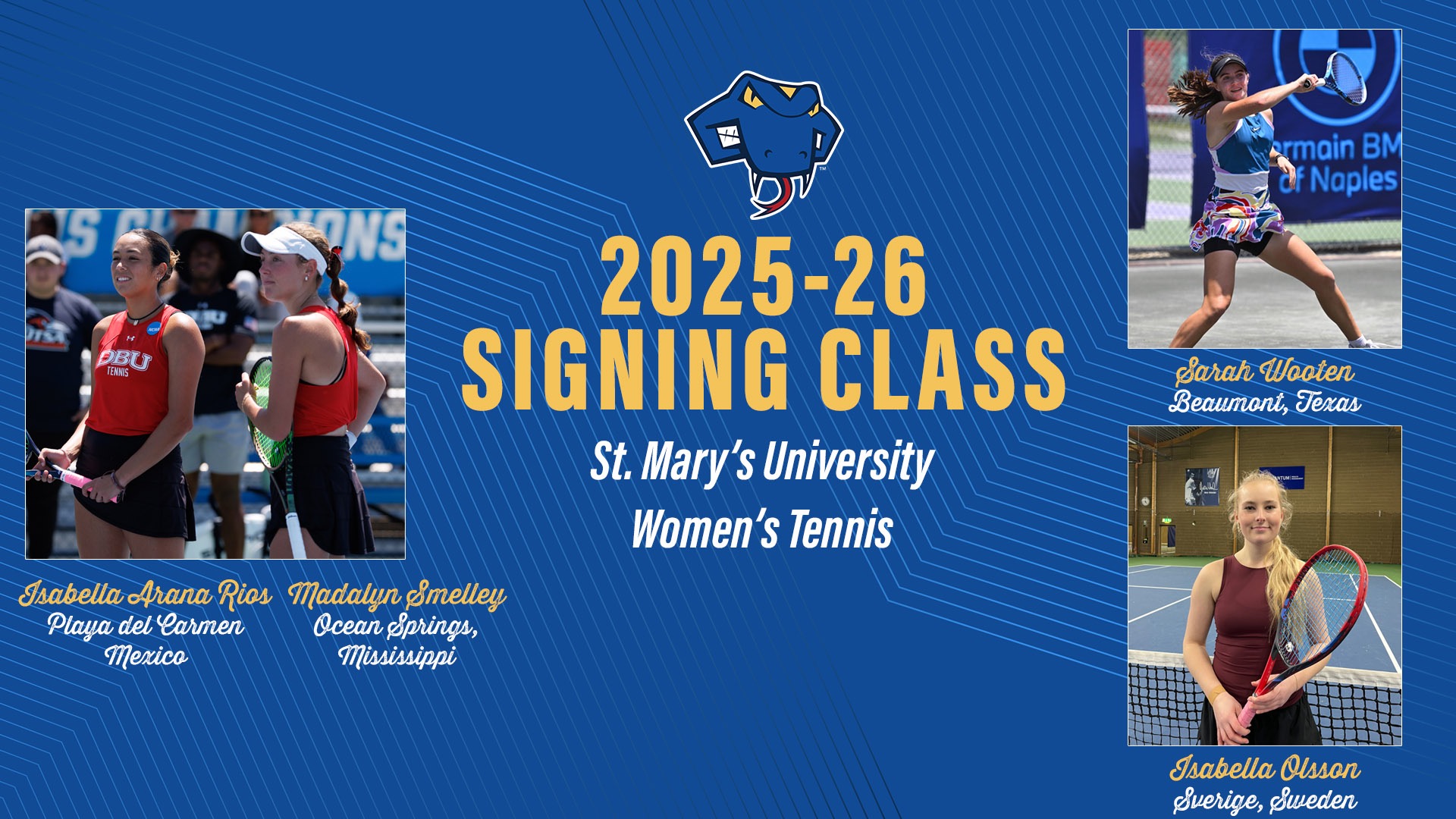 Rain Disrupted Brother Al Tournament for Women's Tennis - St. Mary's ...