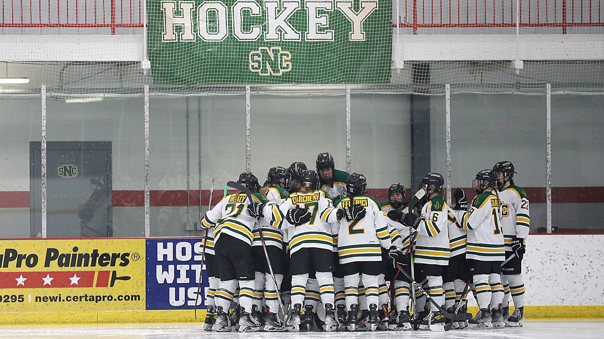 Green Knights Stopped In NCHA Playoffs Title Game - St. Norbert College