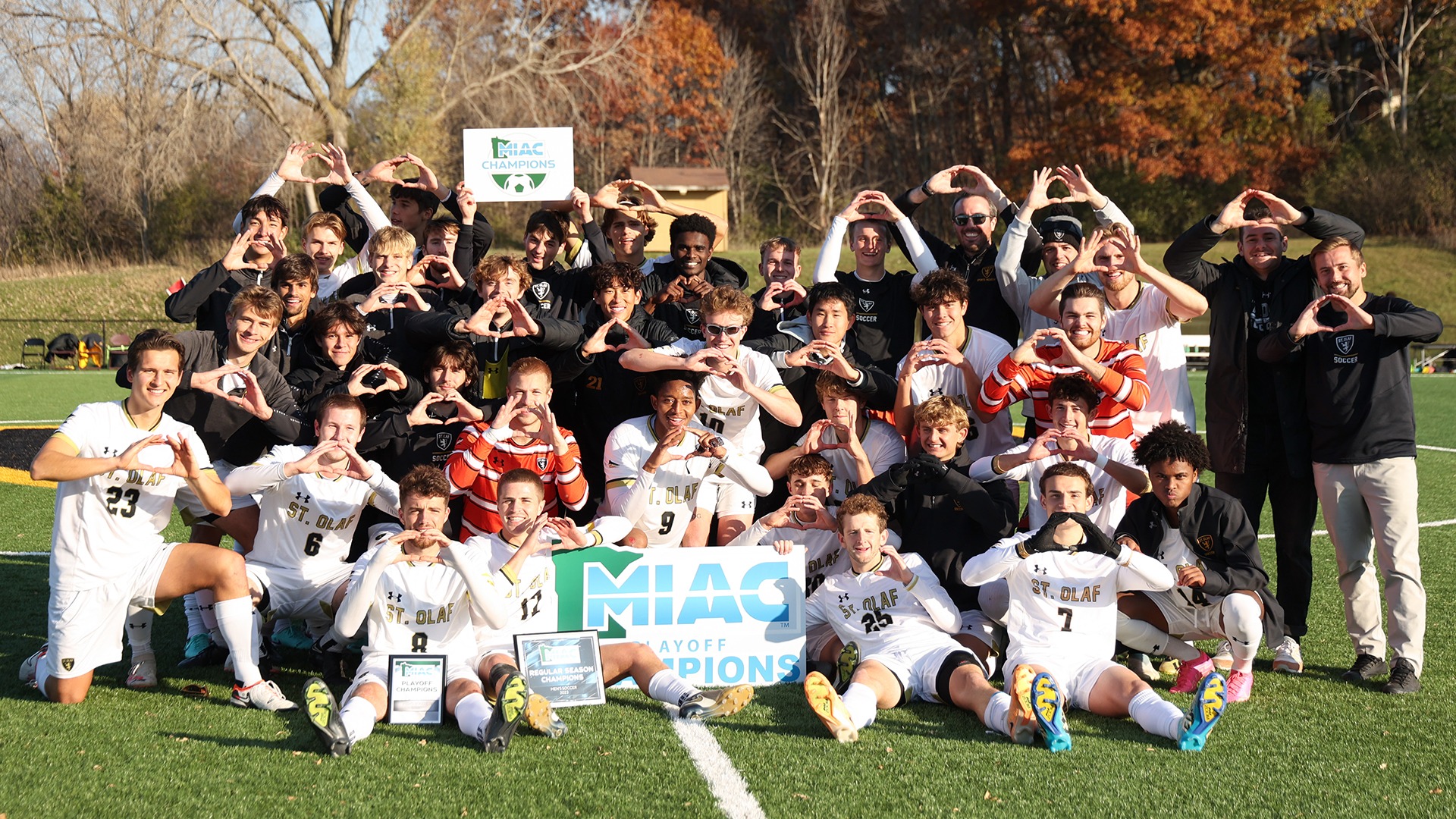 Men's soccer wins second-straight MIAC Playoff title in shootout - St ...