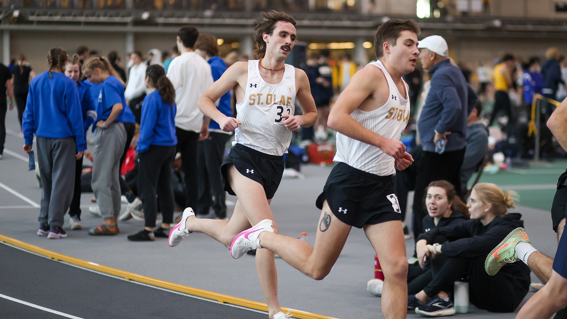 Men's track and field wins seven events at Ole Opener - St. Olaf ...