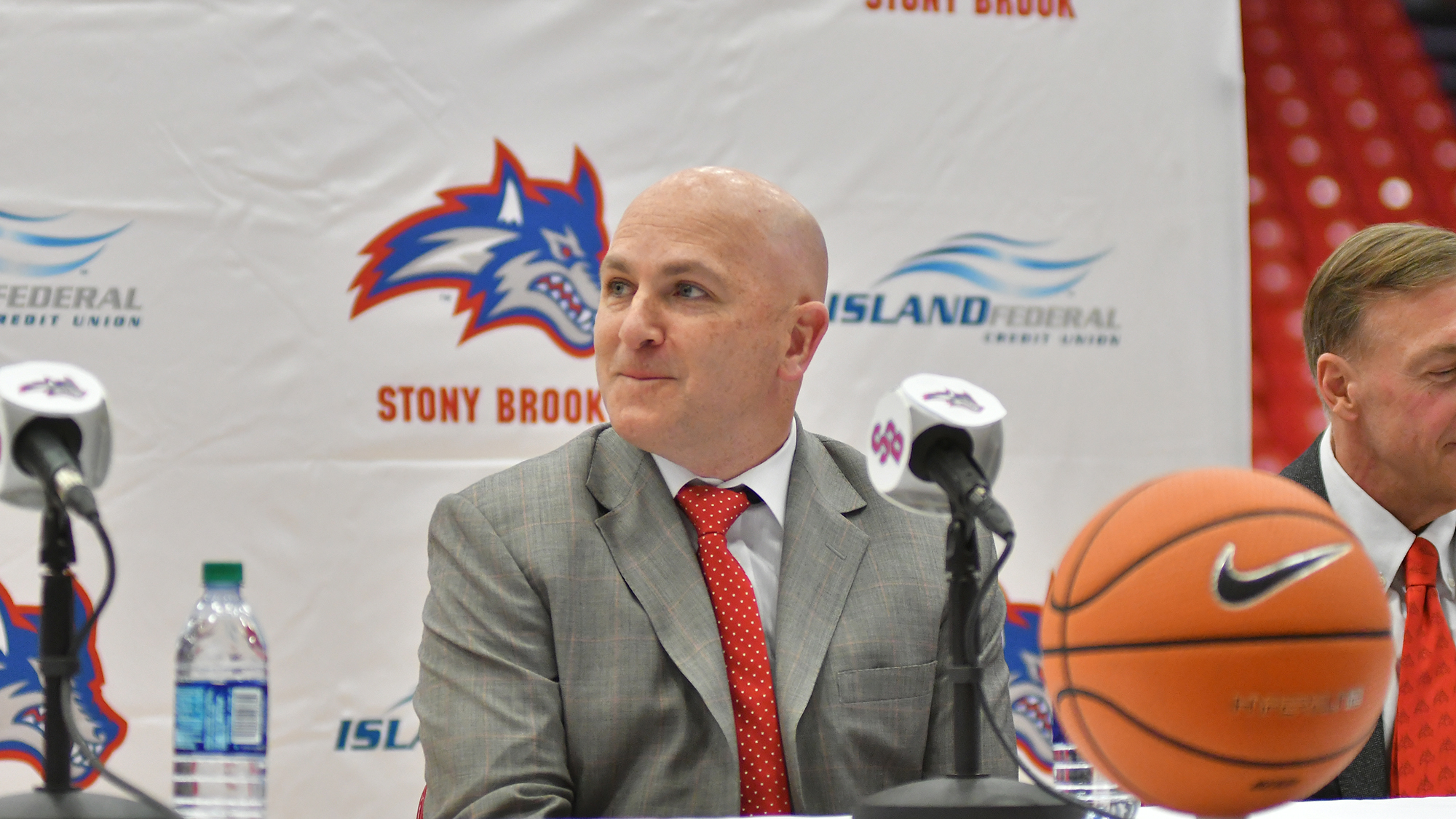 Ford Introduced as New Stony Brook Men's Basketball Head Coach - Stony ...