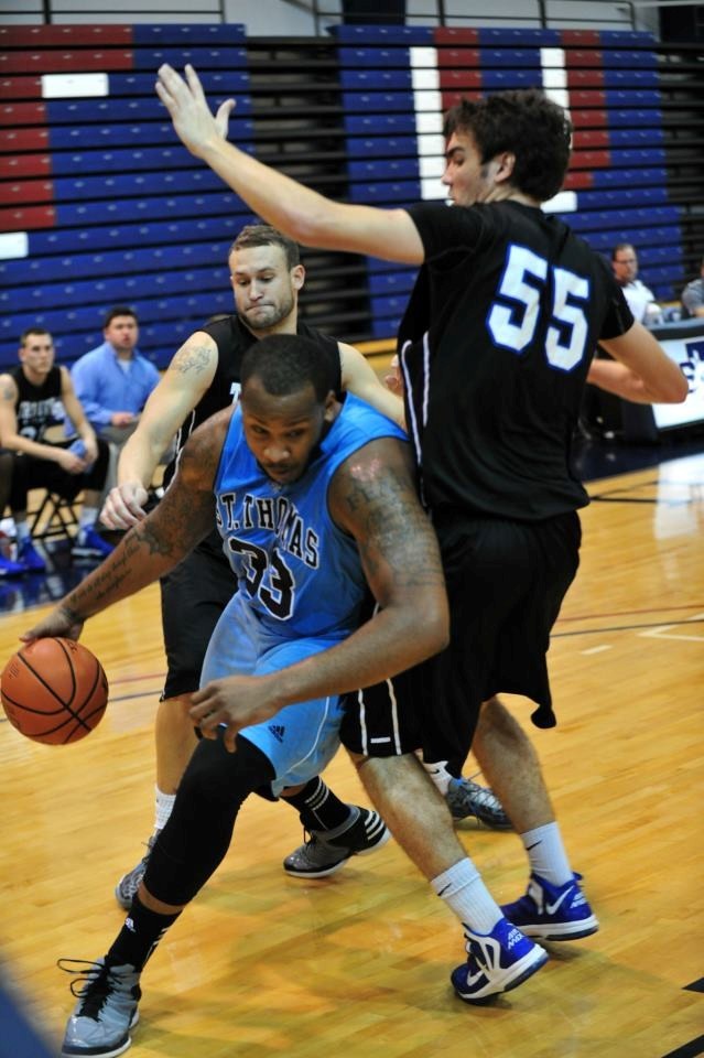 Demonte' Simpson - 2013-14 - #21 Men's Basketball - St. Thomas ...